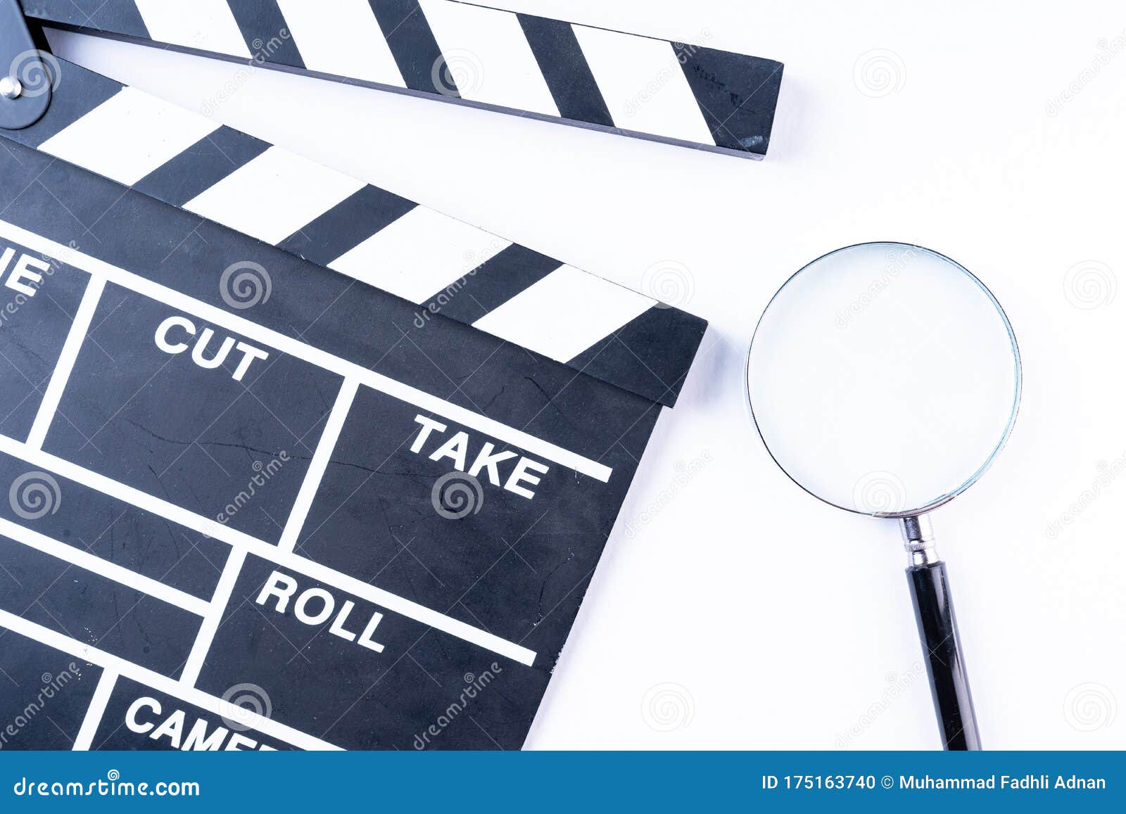 Clapper Board Isolated stock photo. Image of movie, cinematography ...