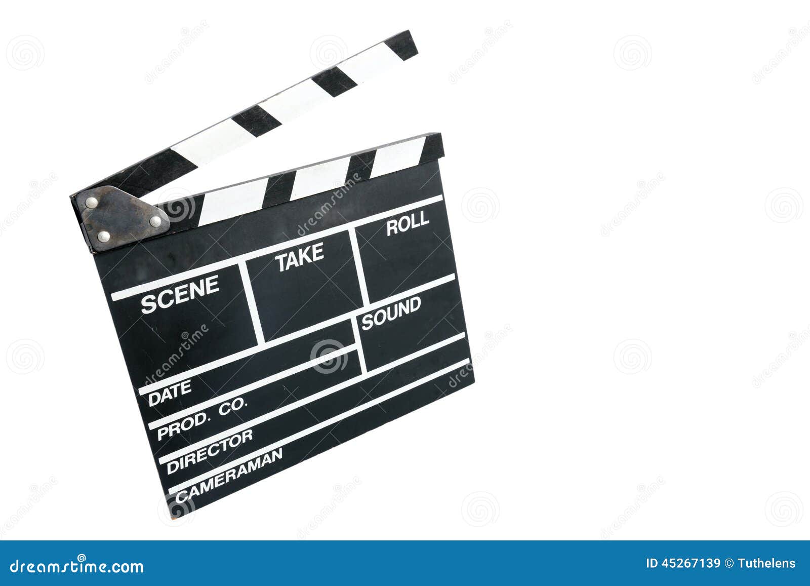 Clapper board stock image. Image of icon, clapper, cinematography ...
