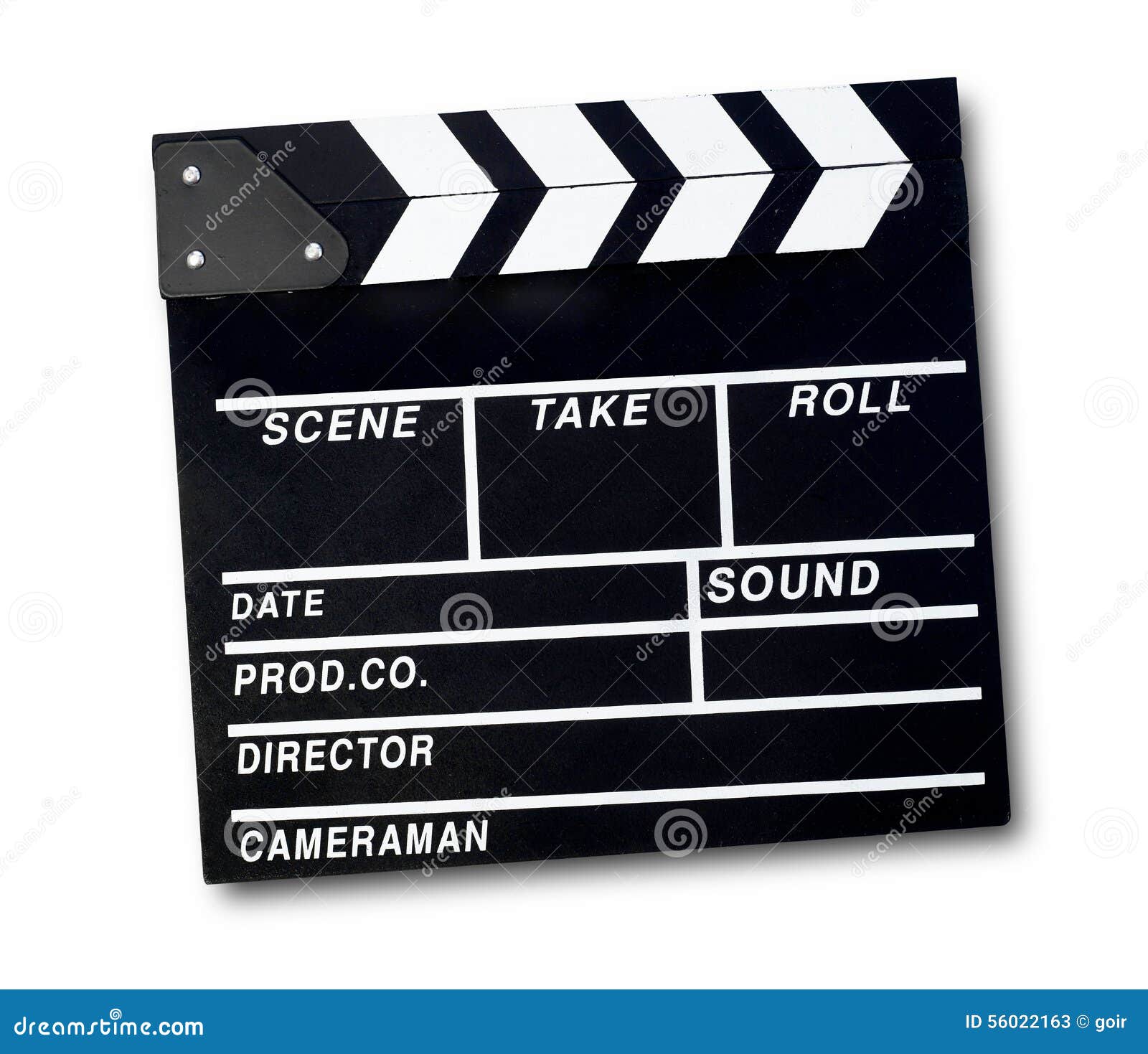 Clapper board stock image. Image of slate, clip, clapping - 56022163