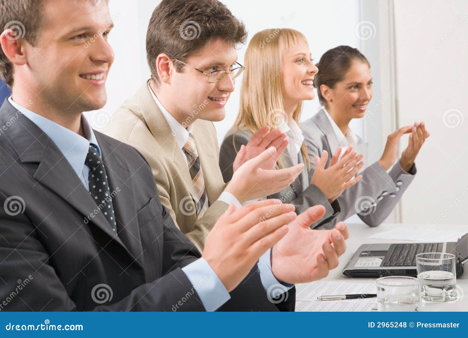 Clapping stock photo. Image of applaud, confidence, career - 2965248