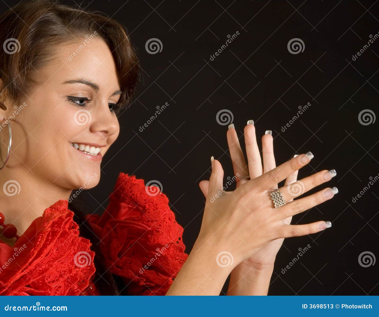 Clapping flamenco stock image. Image of musical, perform - 3698513