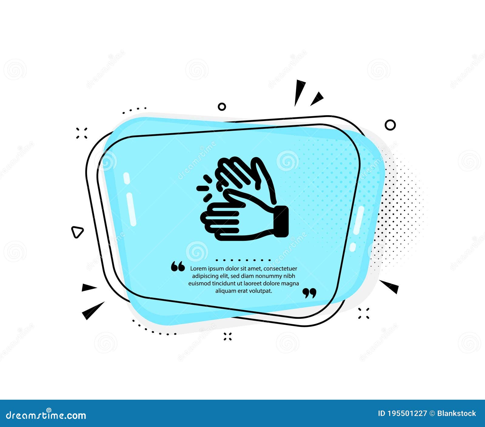Clapping Hands Icon. Clap Sign. Vector Stock Vector - Illustration of ...