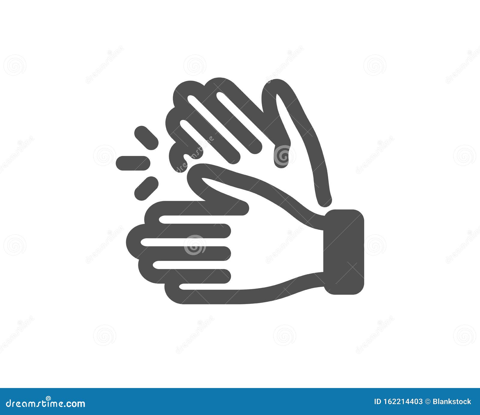 Clapping Hands Icon. Clap Sign. Vector Stock Vector - Illustration of ...