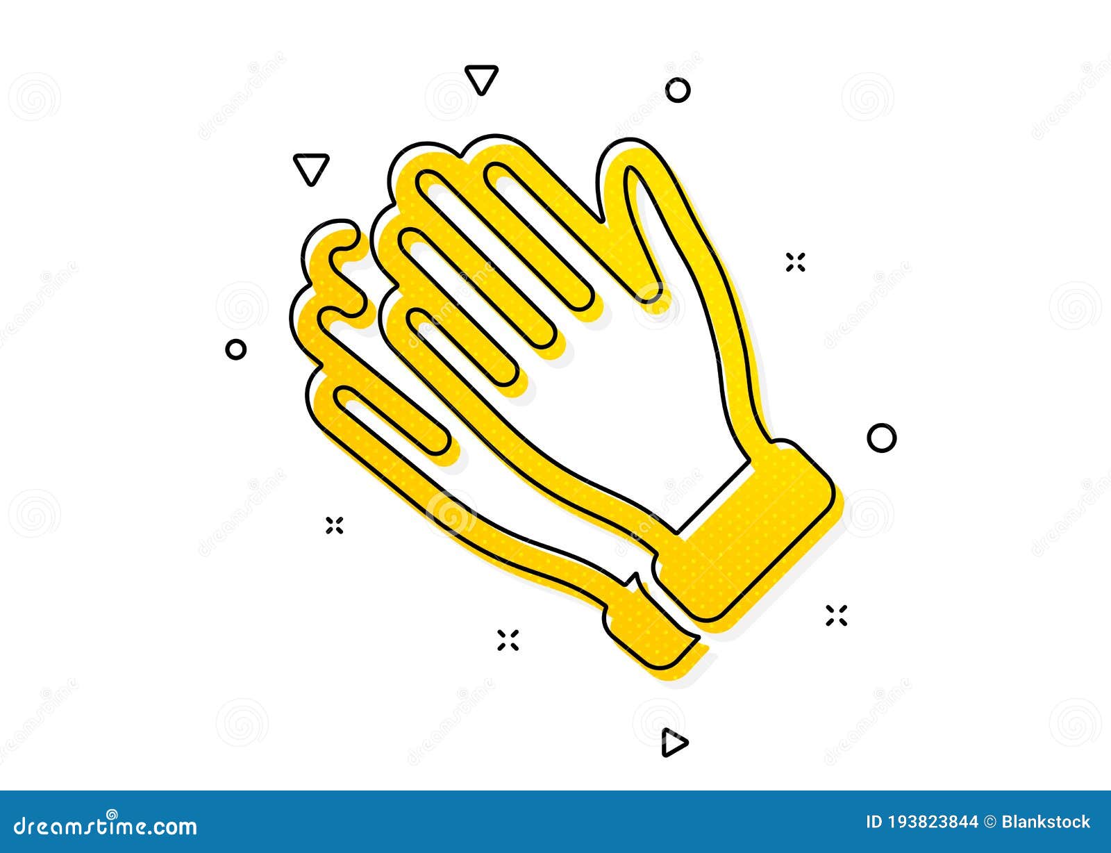 Clapping Hands Icon. Clap Sign. Vector Stock Vector - Illustration of ...