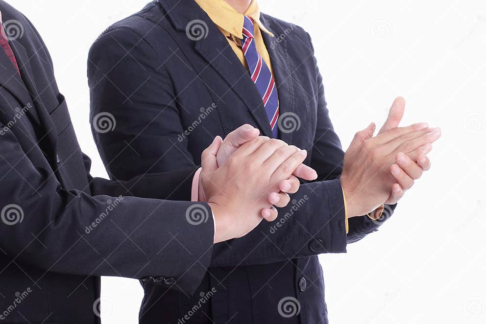 Clapping Hands for Welcome and Congratulation for Appreciate Stock ...