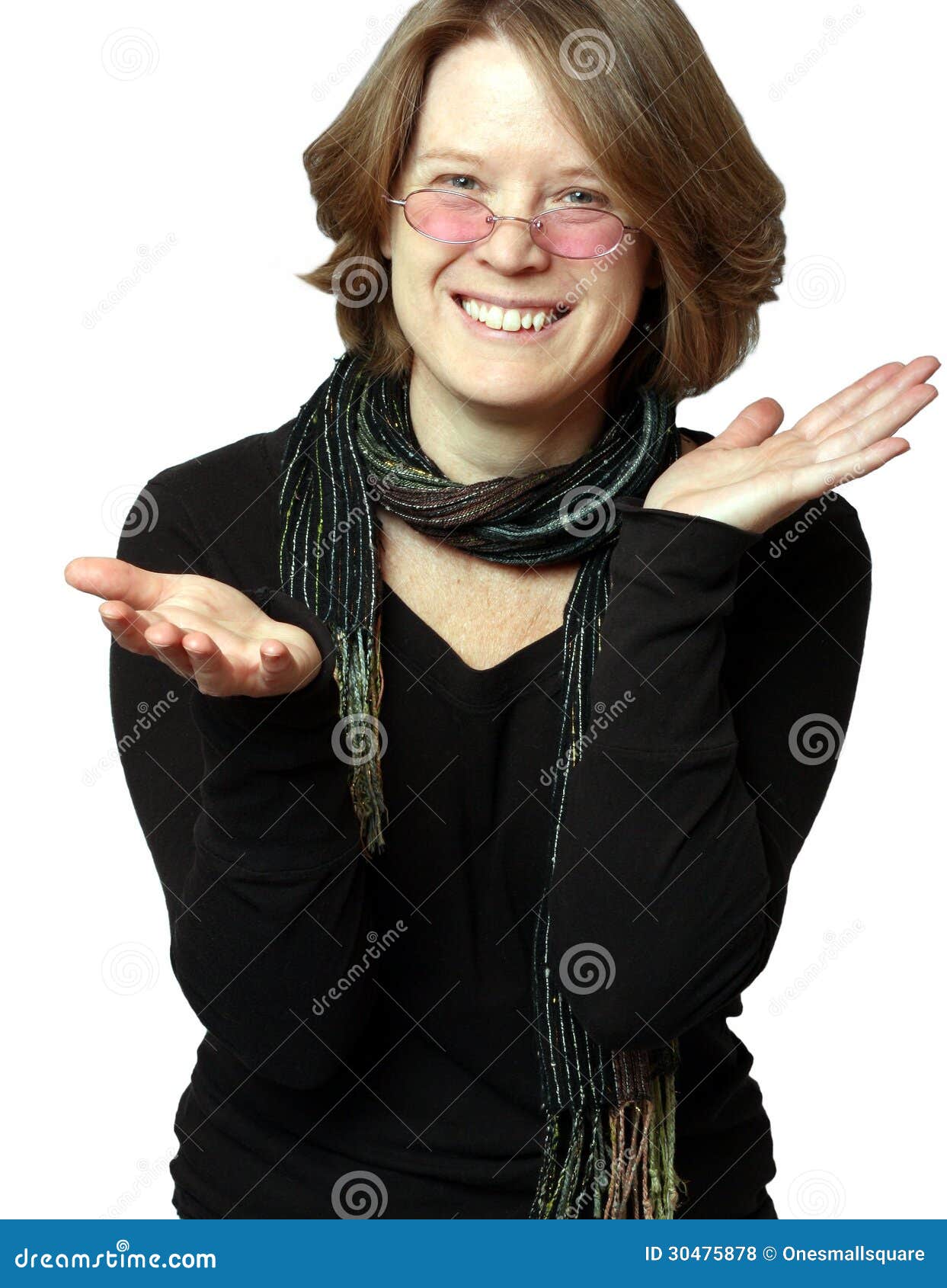 Clapping Woman stock photo. Image of clapping, casual - 30475878