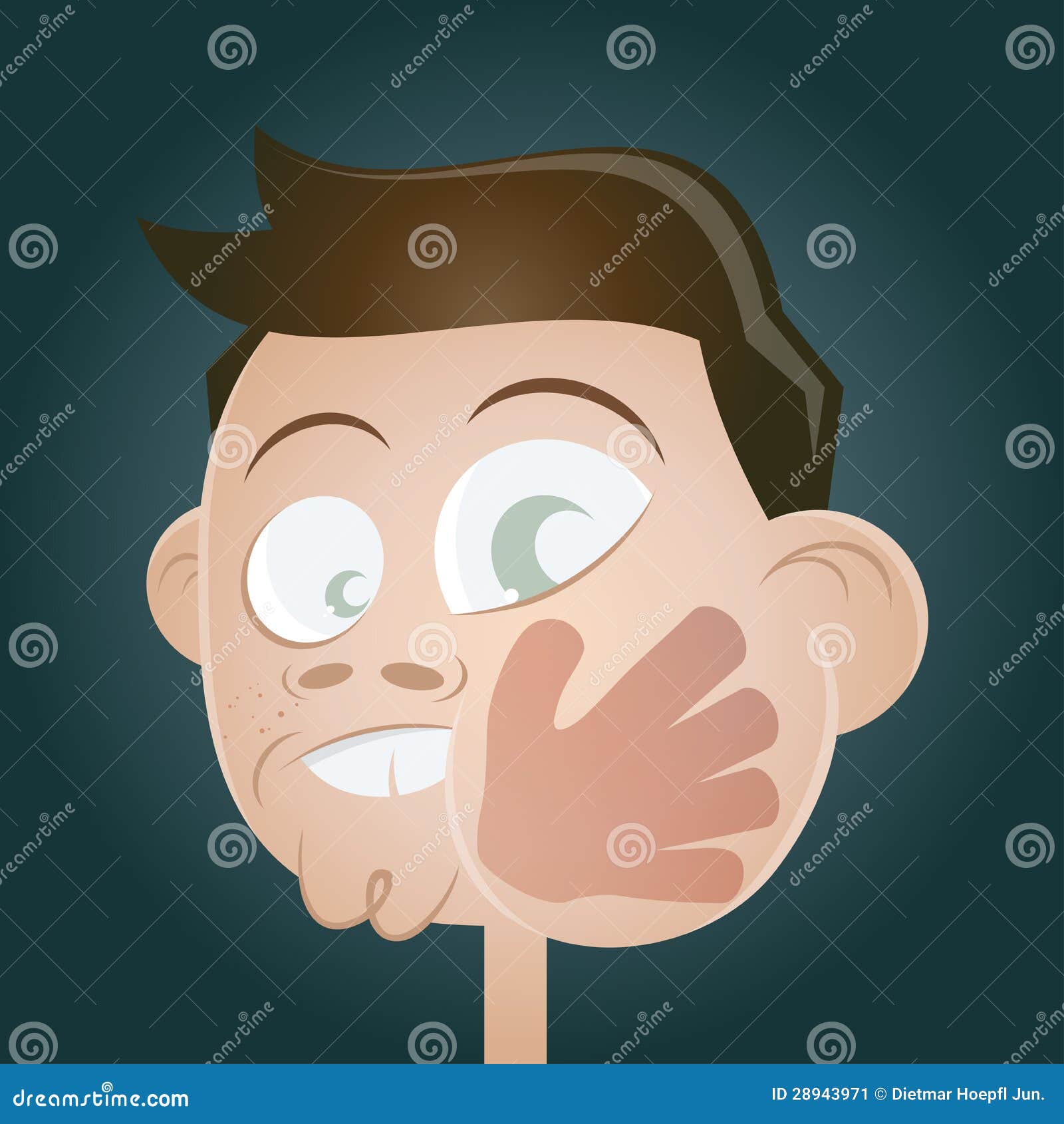 Claque illustration de vecteur. Illustration du illustration - 28943971