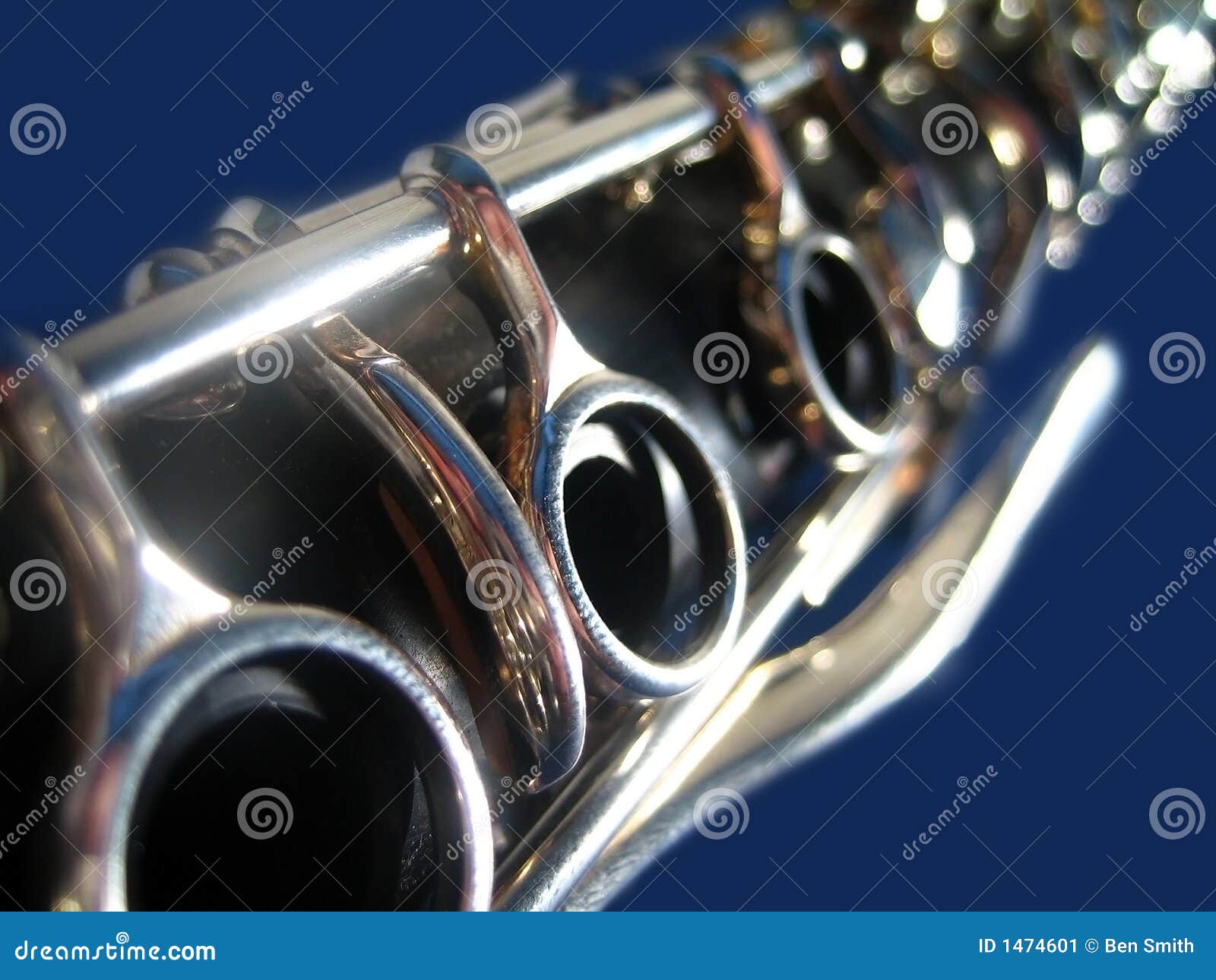 Clarinet stock image. Image of play, blue, music, blow - 1474601