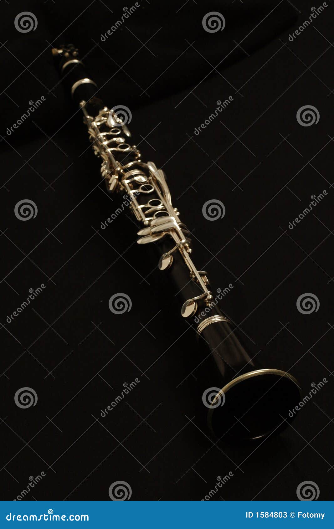 Clarinet stock image. Image of hearing, music, band, chamber - 1584803