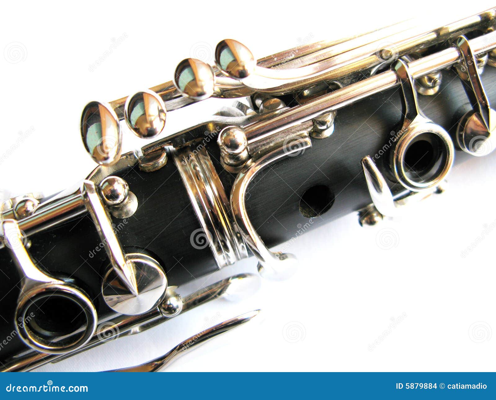 Clarinet stock photo. Image of play, instrument, orchestra - 5879884