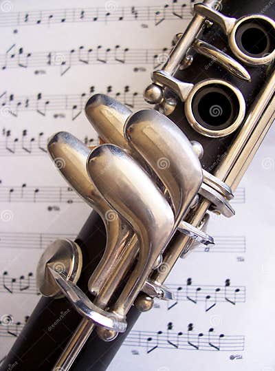Clarinet stock image. Image of entertainment, keys, clarinet - 84199