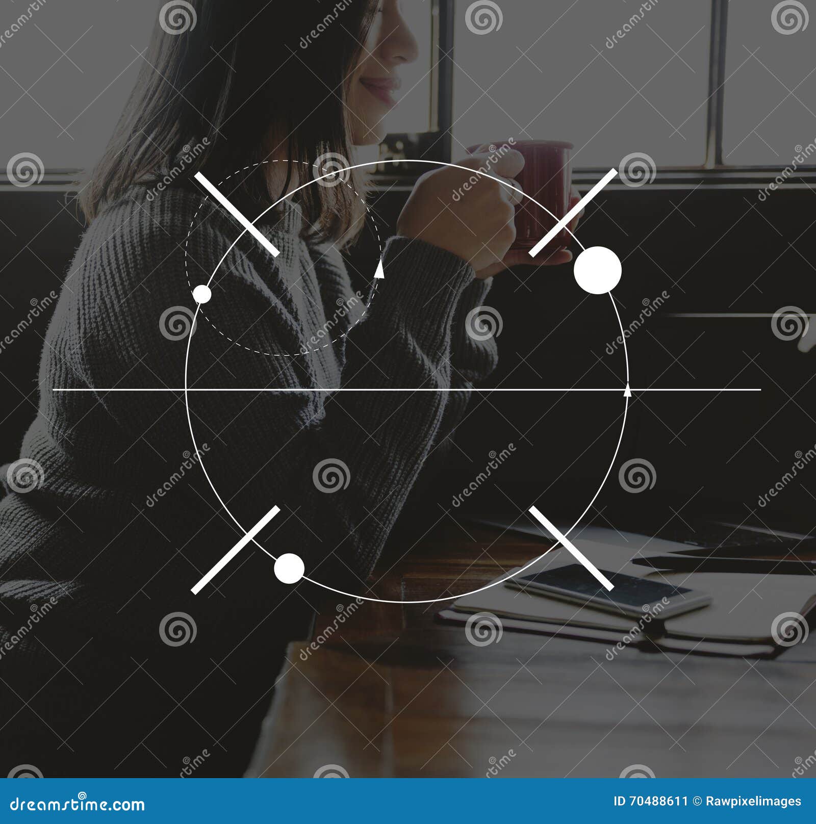 Clarity Concentrate Determine Focal Point Vision Concept Stock Image ...