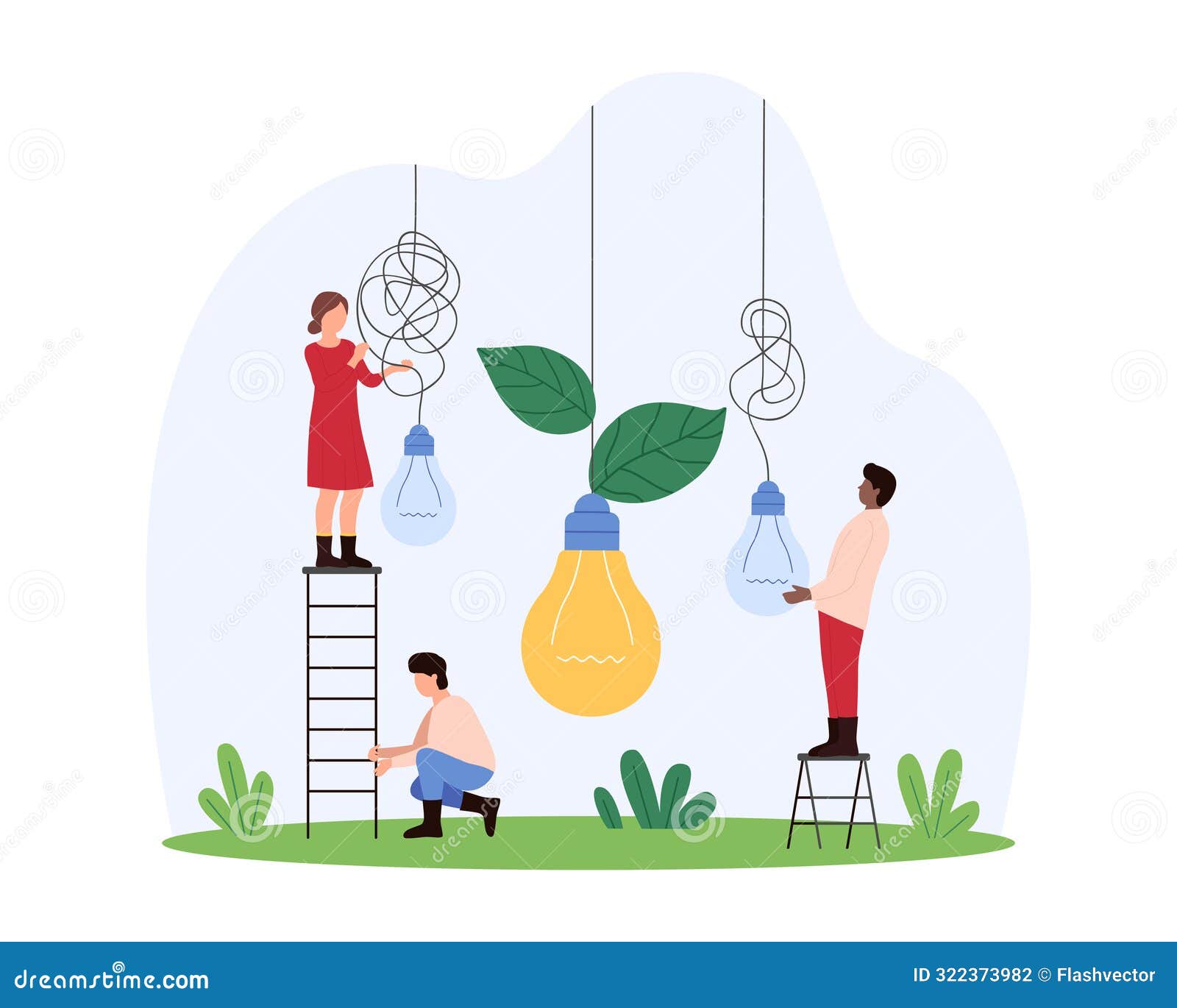 Simplification Process Tangled Lines. From Mess Transition To Clarity ...