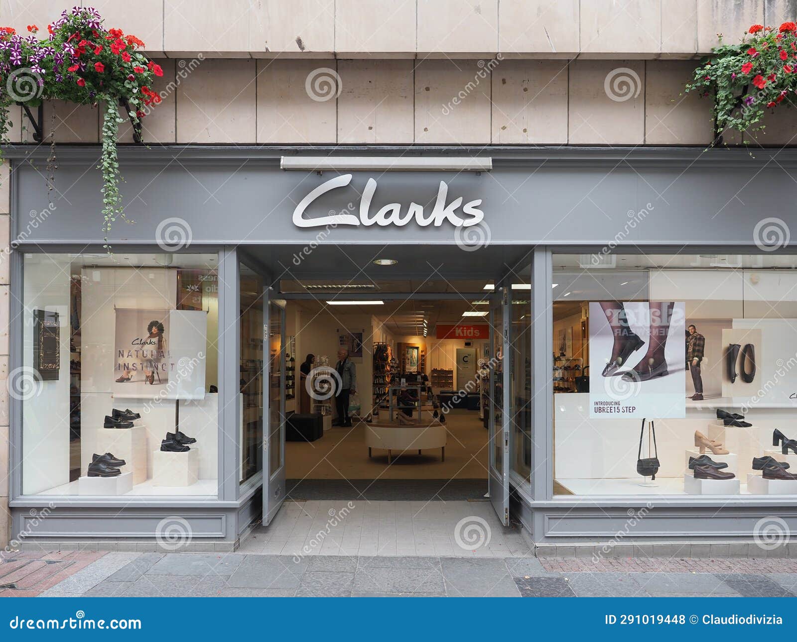 Clarks Shopfront in Inverness Editorial Stock Photo - Image of fashion ...