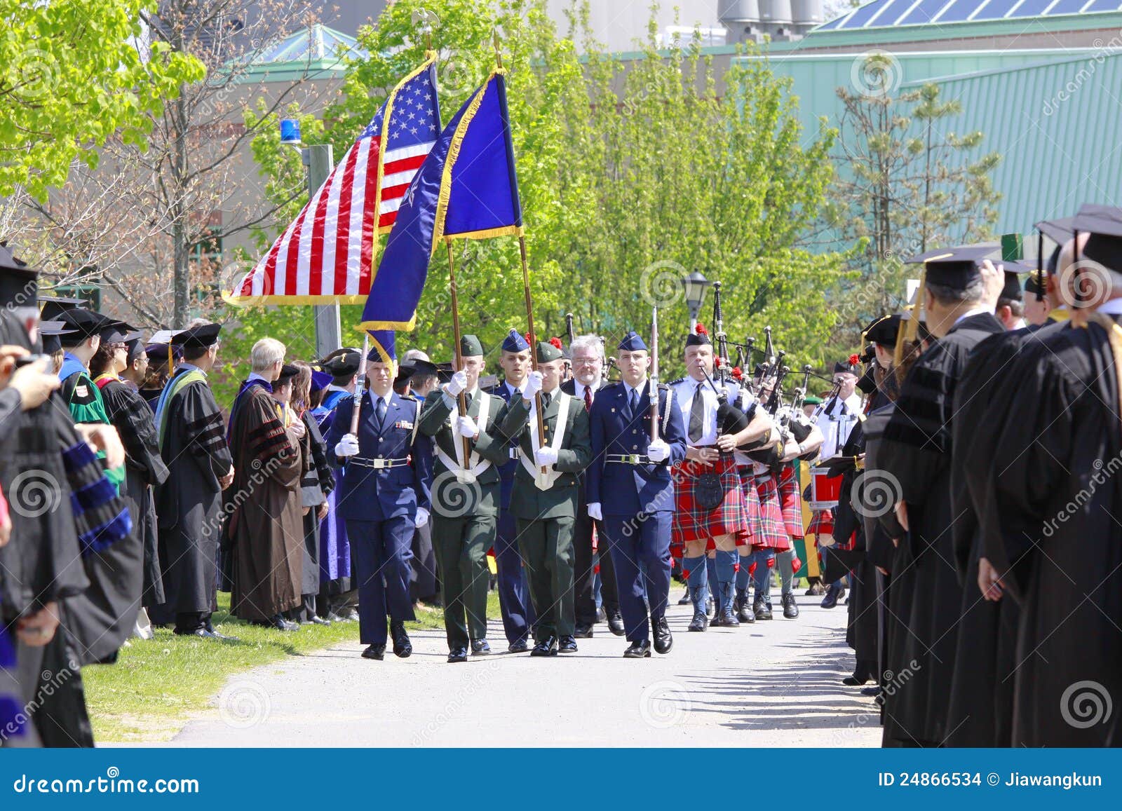 Clarkson University 2012 Graduation Ceremony Editorial Stock Image ...