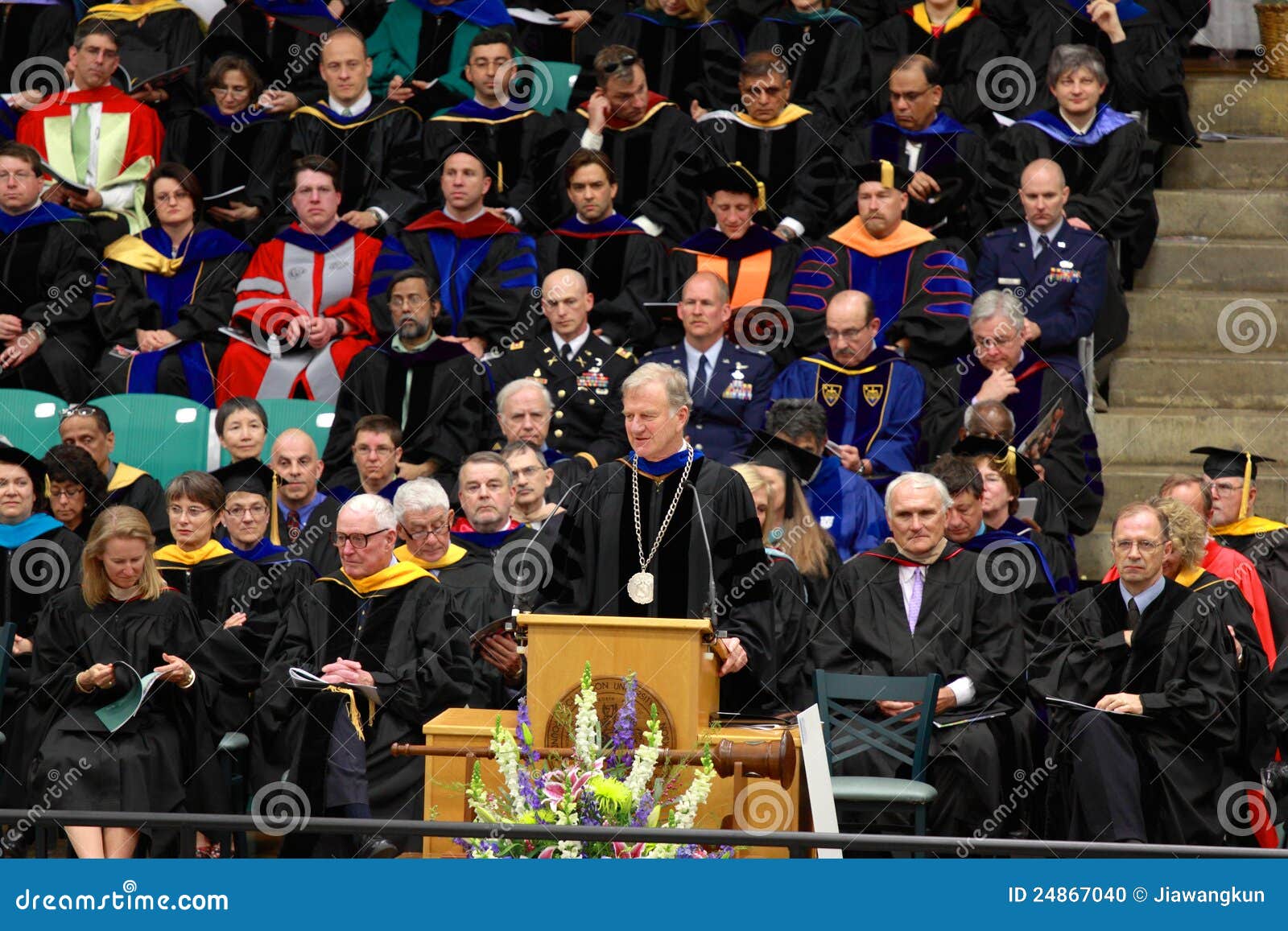 Clarkson University 2012 Graduation Ceremony Editorial Image - Image of ...