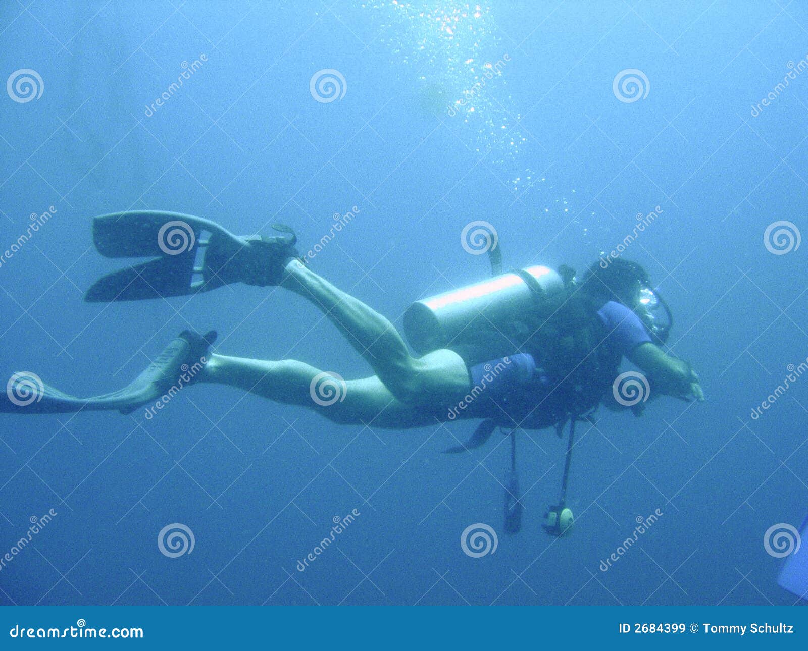 Clase Del Buceo Con Escafandra Imagen de archivo - Imagen de burbujas ...