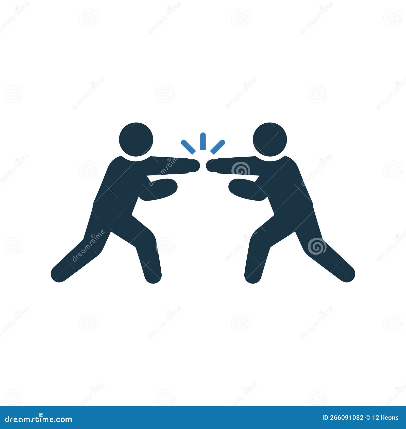 Clash, Mayhem, Scramble Icon. Editable Vector Logo Stock Illustration ...