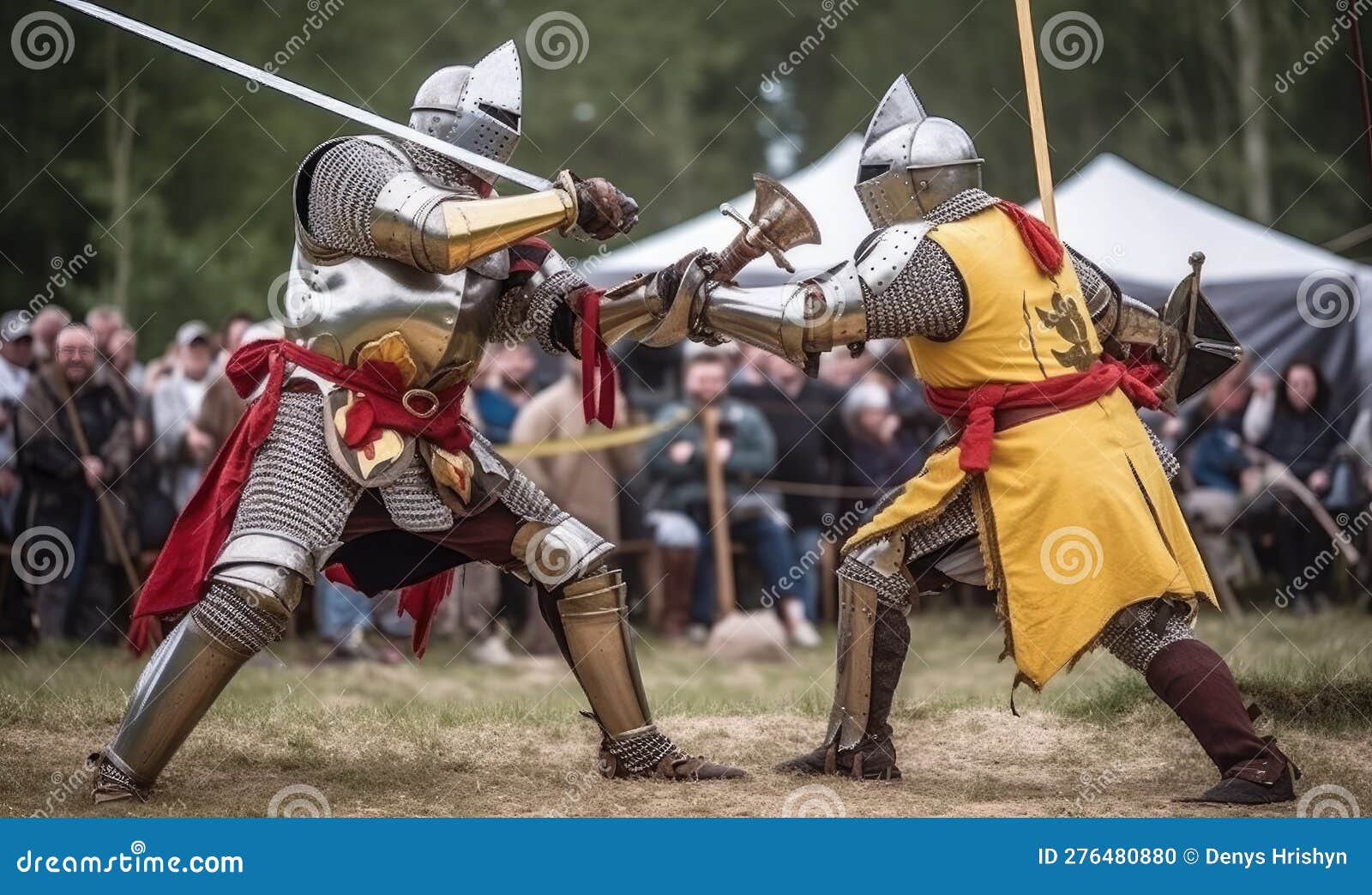 The Clash of Swords in a Knightly Duel Creating Using Generative AI ...