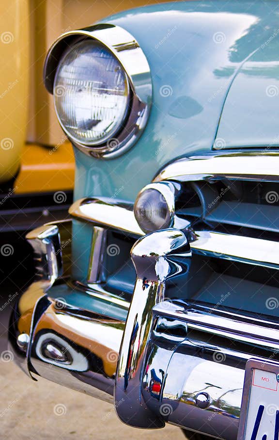 Clasic Car front end stock photo. Image of brilliance - 7200890