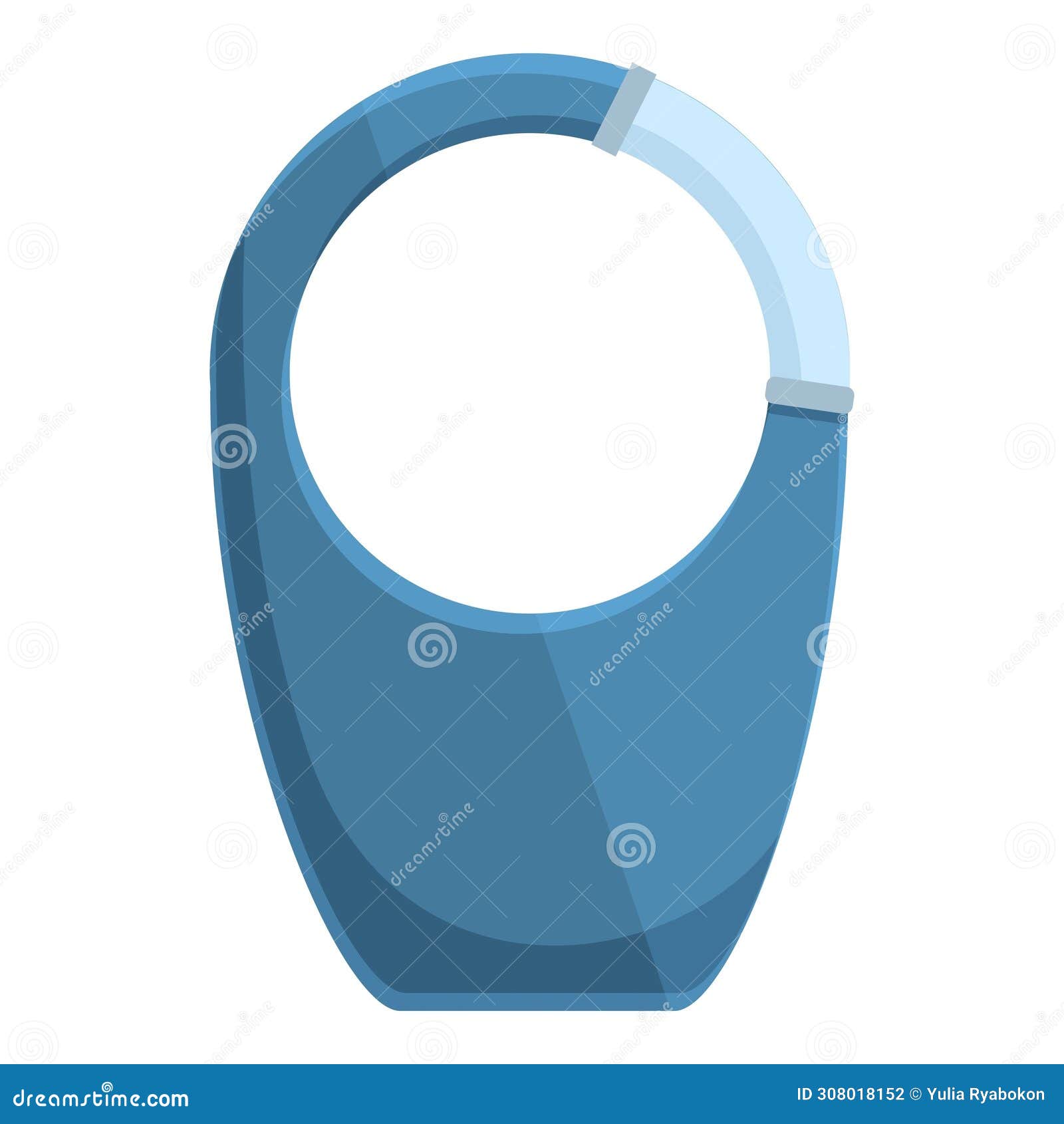 Clasp Clip Icon Cartoon Vector. Element Tool Stock Vector ...
