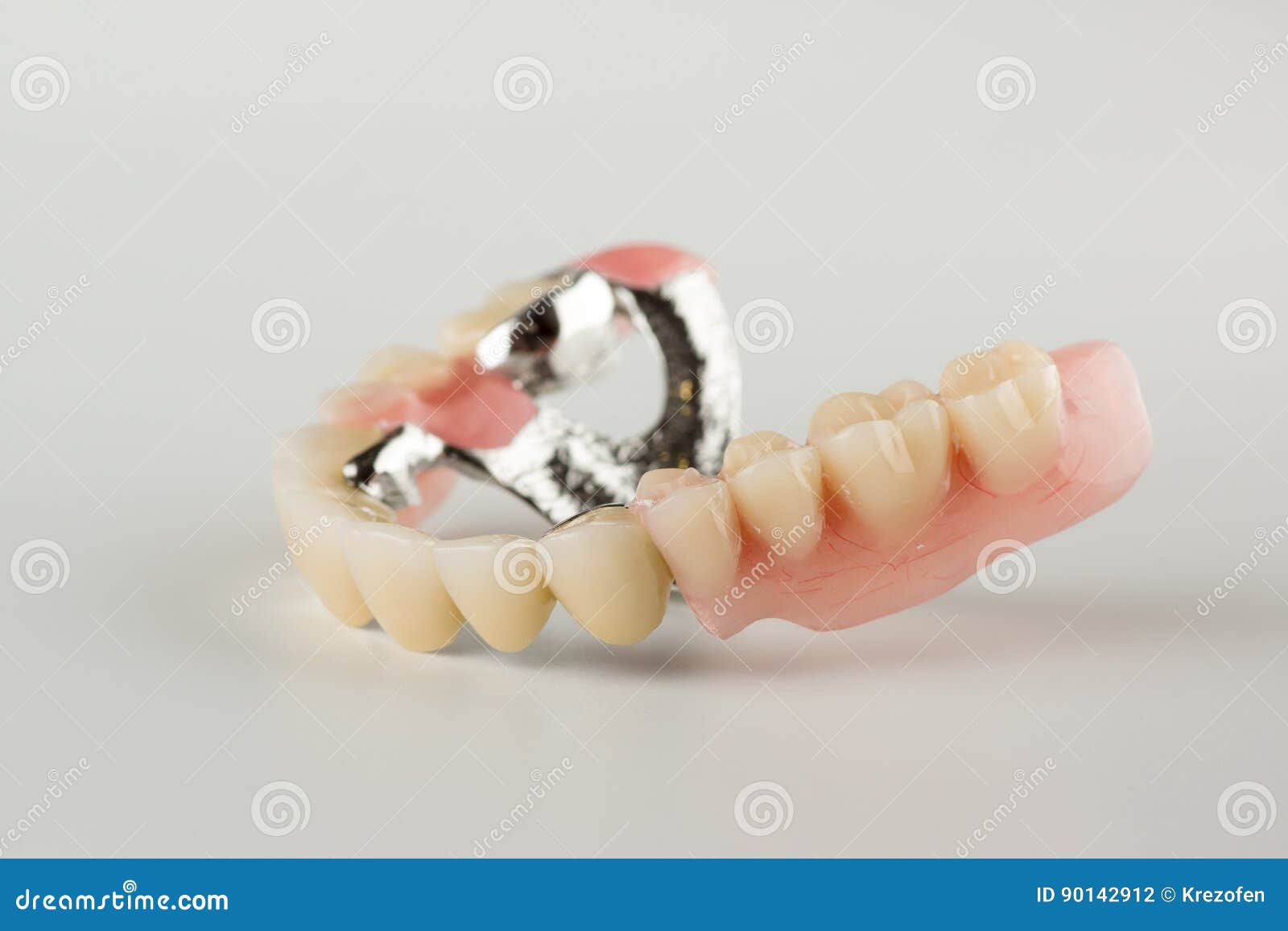 Clasp Prosthesis with Lock Fixation Stock Photo - Image of equipment ...