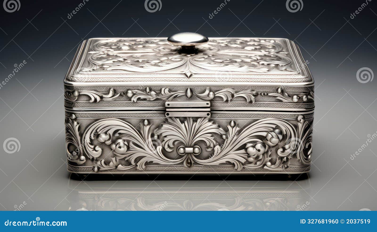 Silver, Element And Precious Metal With Symbol Ag, On The Periodic ...