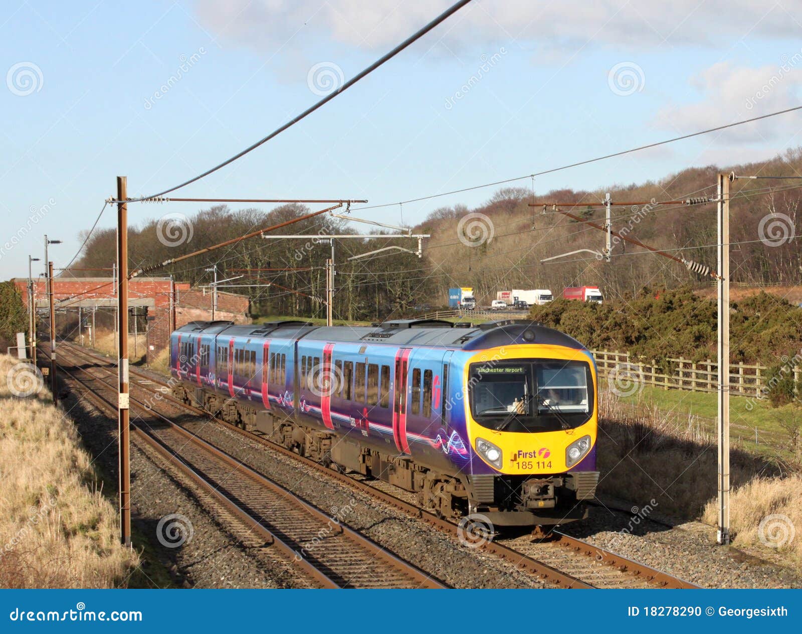 Class 185 Diesel Multple Unit Editorial Image - Image of public ...