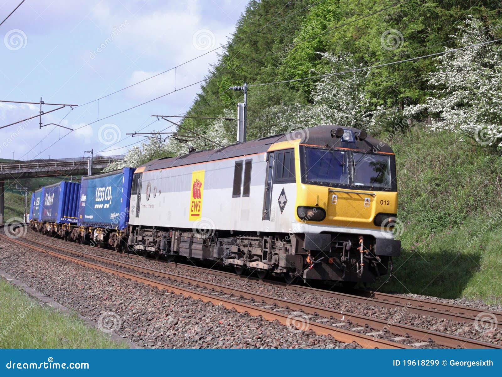 Class 92 Electric Locomotive at Lowgill Editorial Stock Image - Image ...