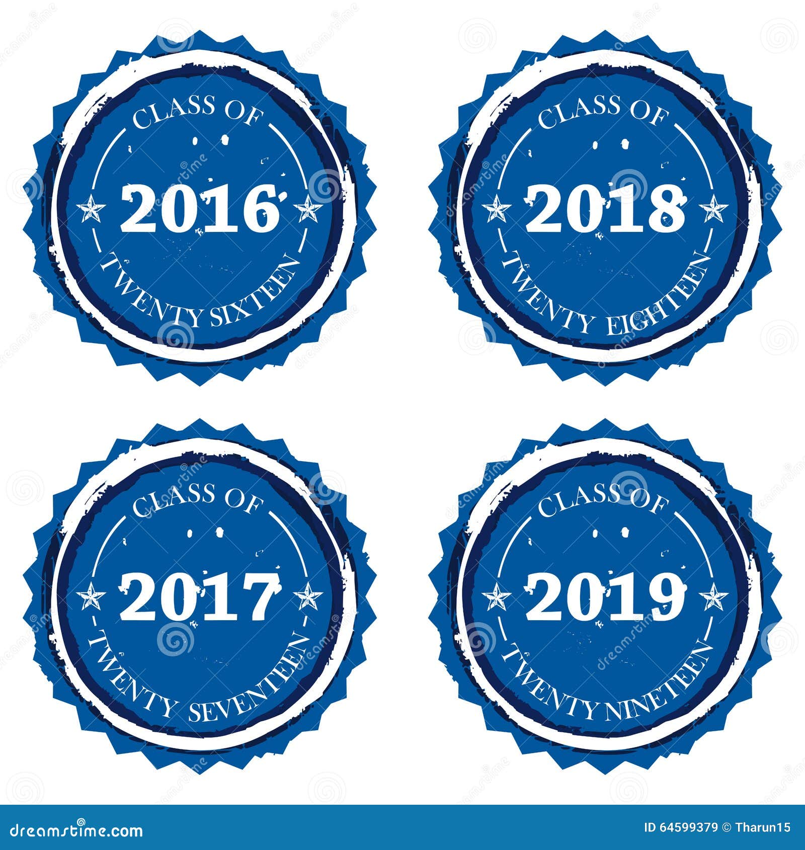 Class of 2016 stock illustration. Illustration of stars - 64599379