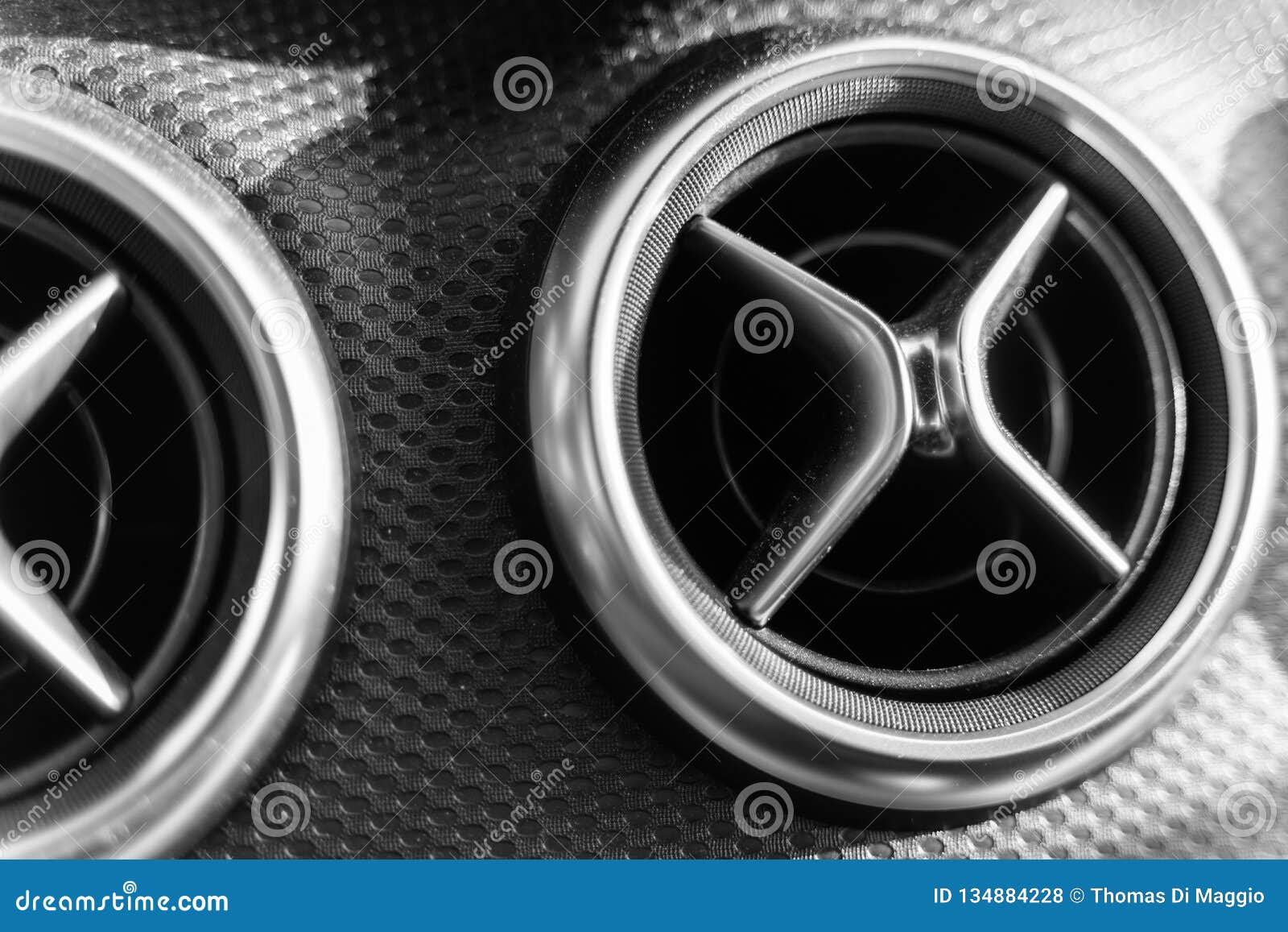 A Class air vents stock photo. Image of mercedes, carbon - 134884228