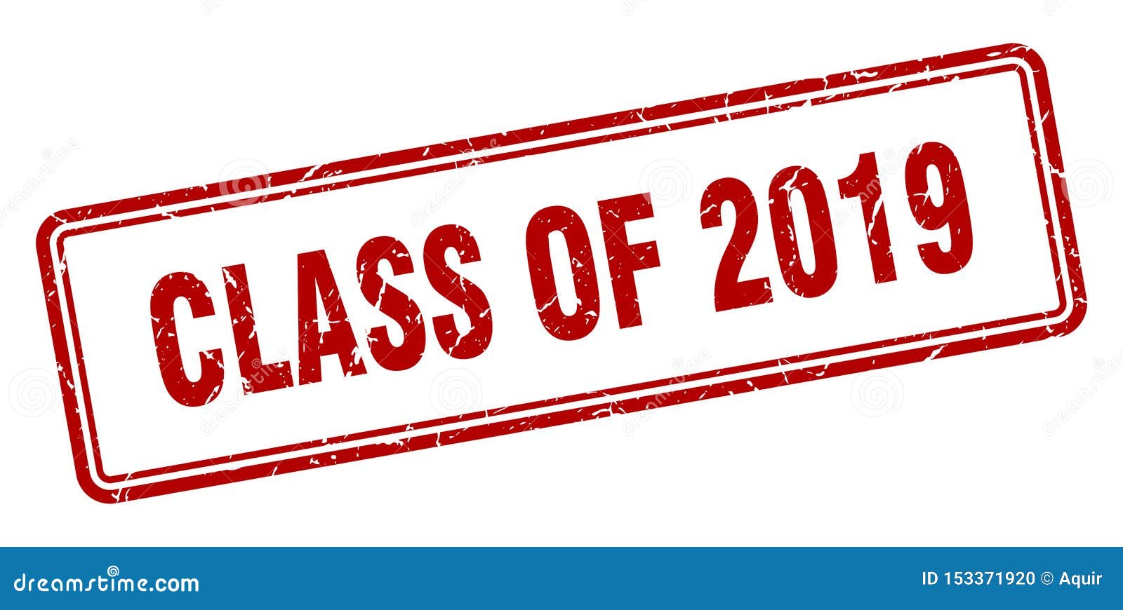 Class Of 2019. Lettering Graduation Logo. Modern Calligraphy. Vector ...