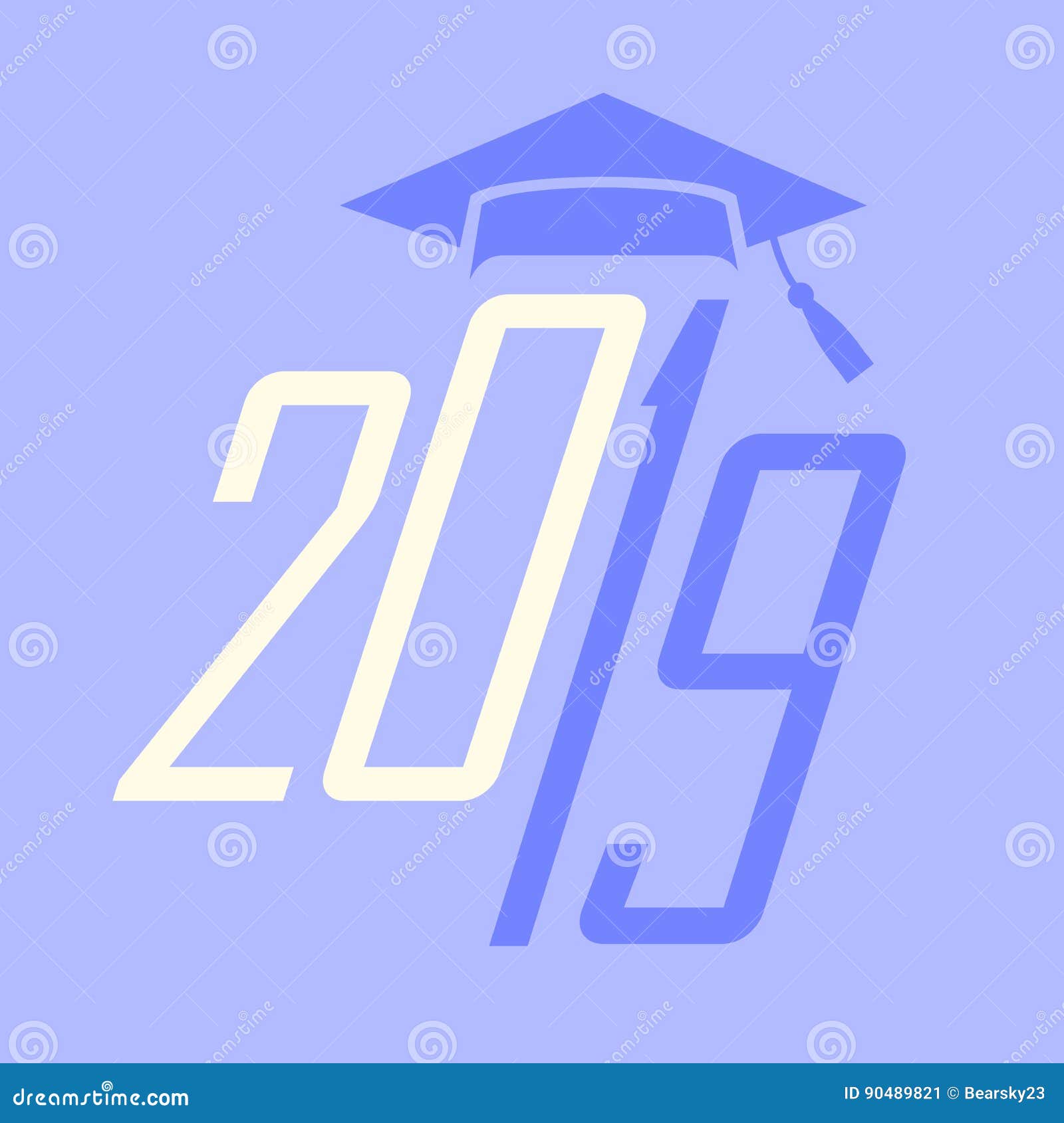 Class of 2019 Congratulations Graduate Typography Stock Vector ...