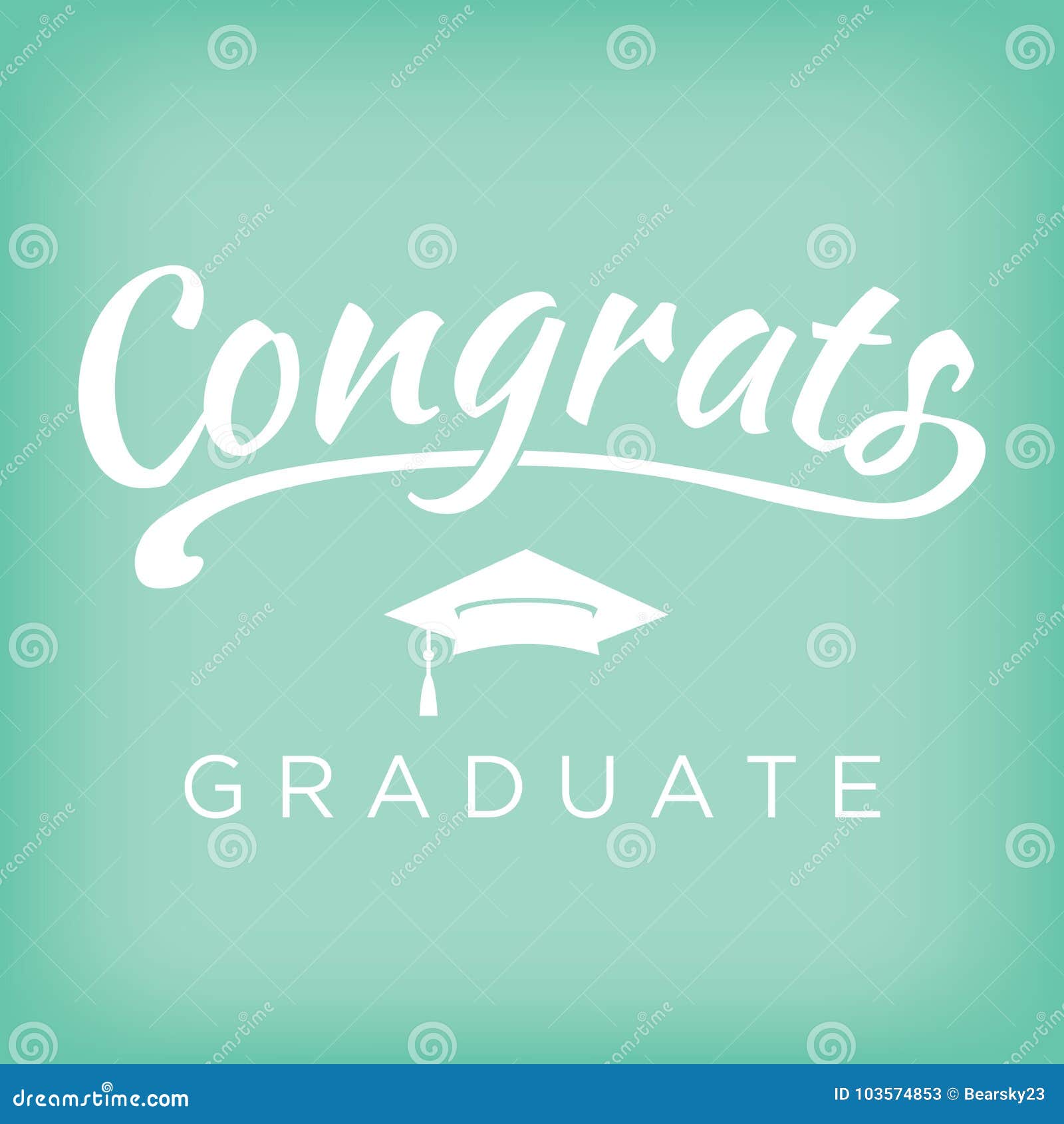 Class of 2017 Congratulations Graduate Typography Stock Vector ...