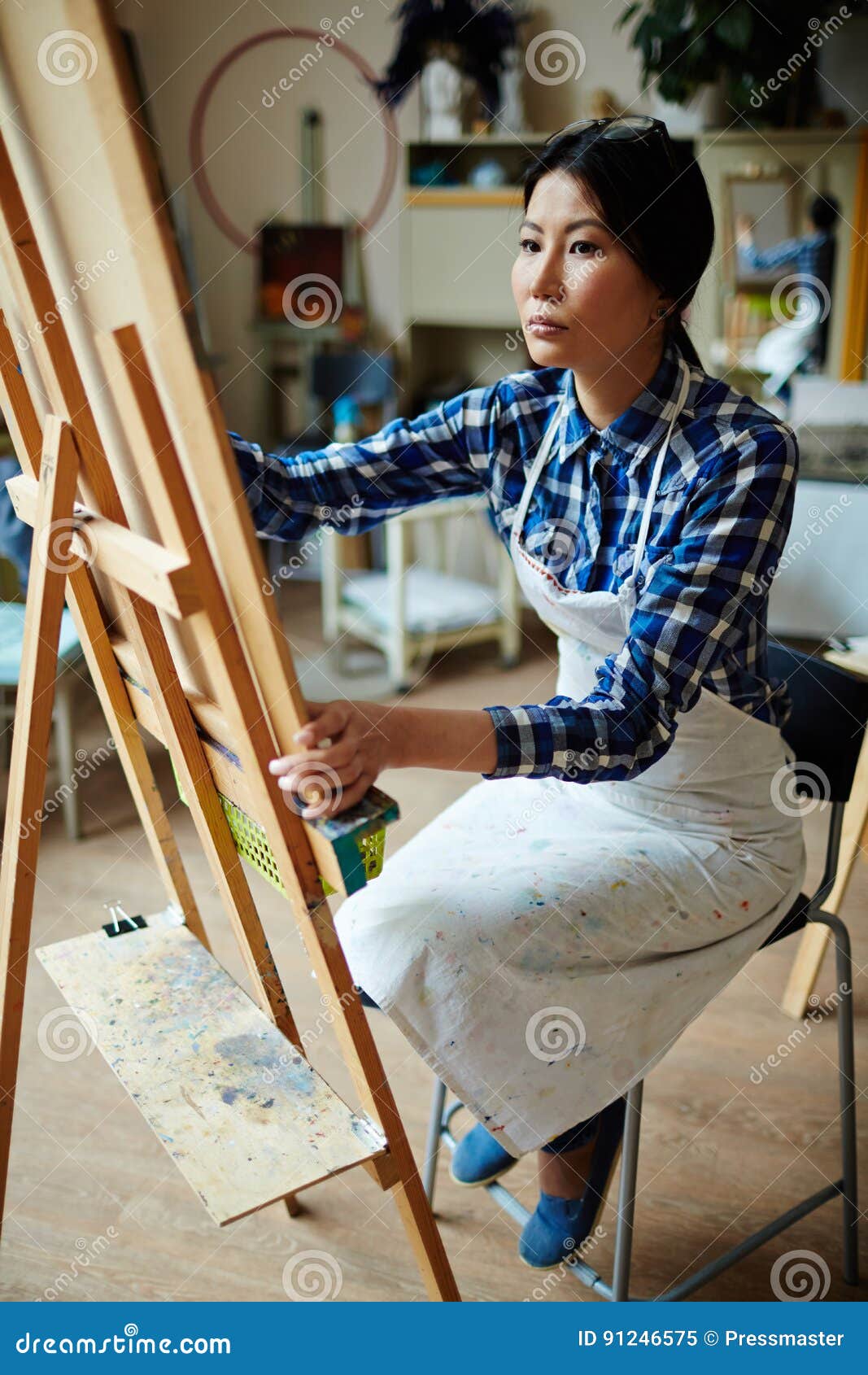 Class of drawing stock image. Image of inspiration, education - 91246575