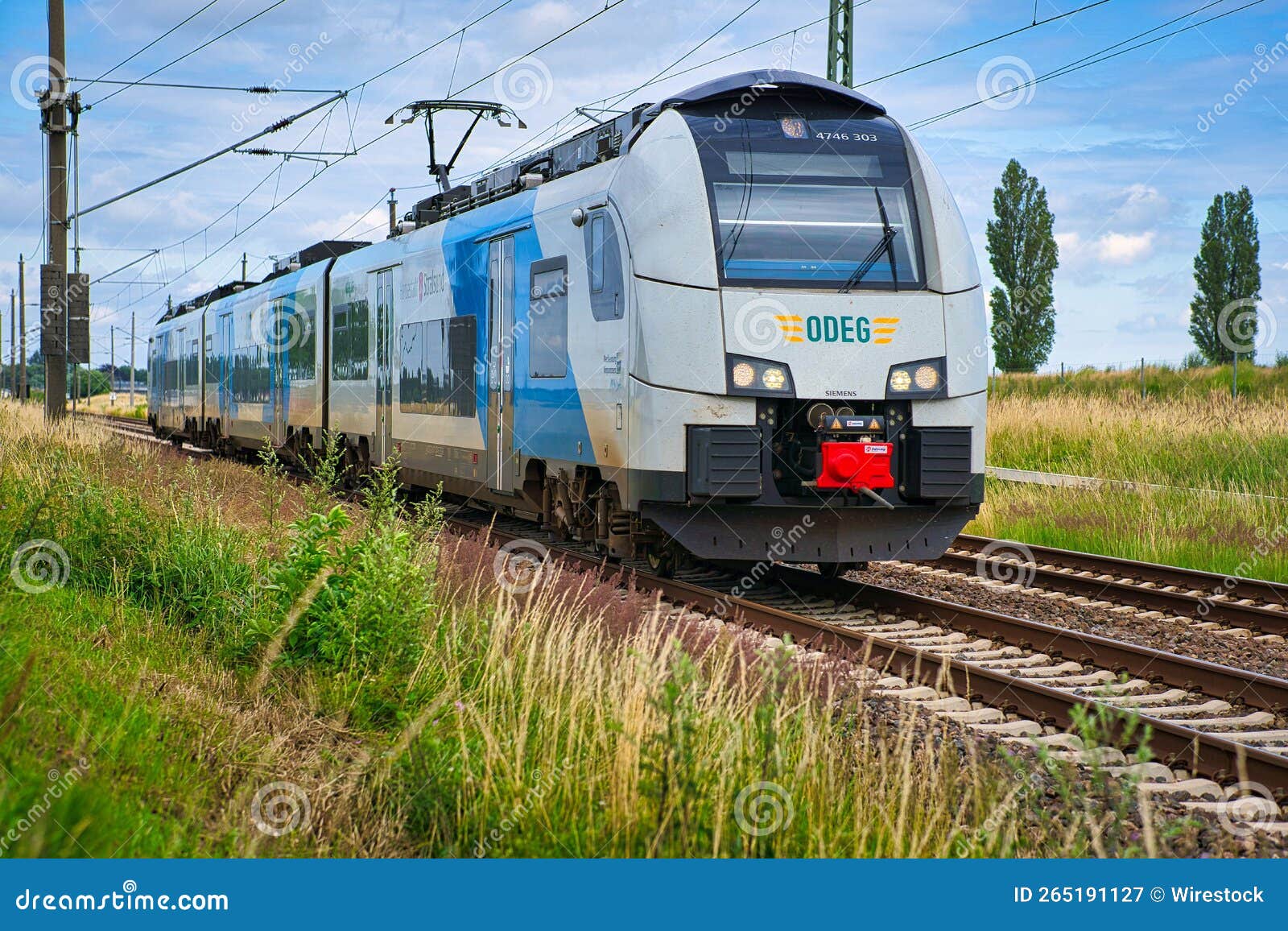 Class 4746 Electric Multiple Units on the Rails in Samtens, Germany ...