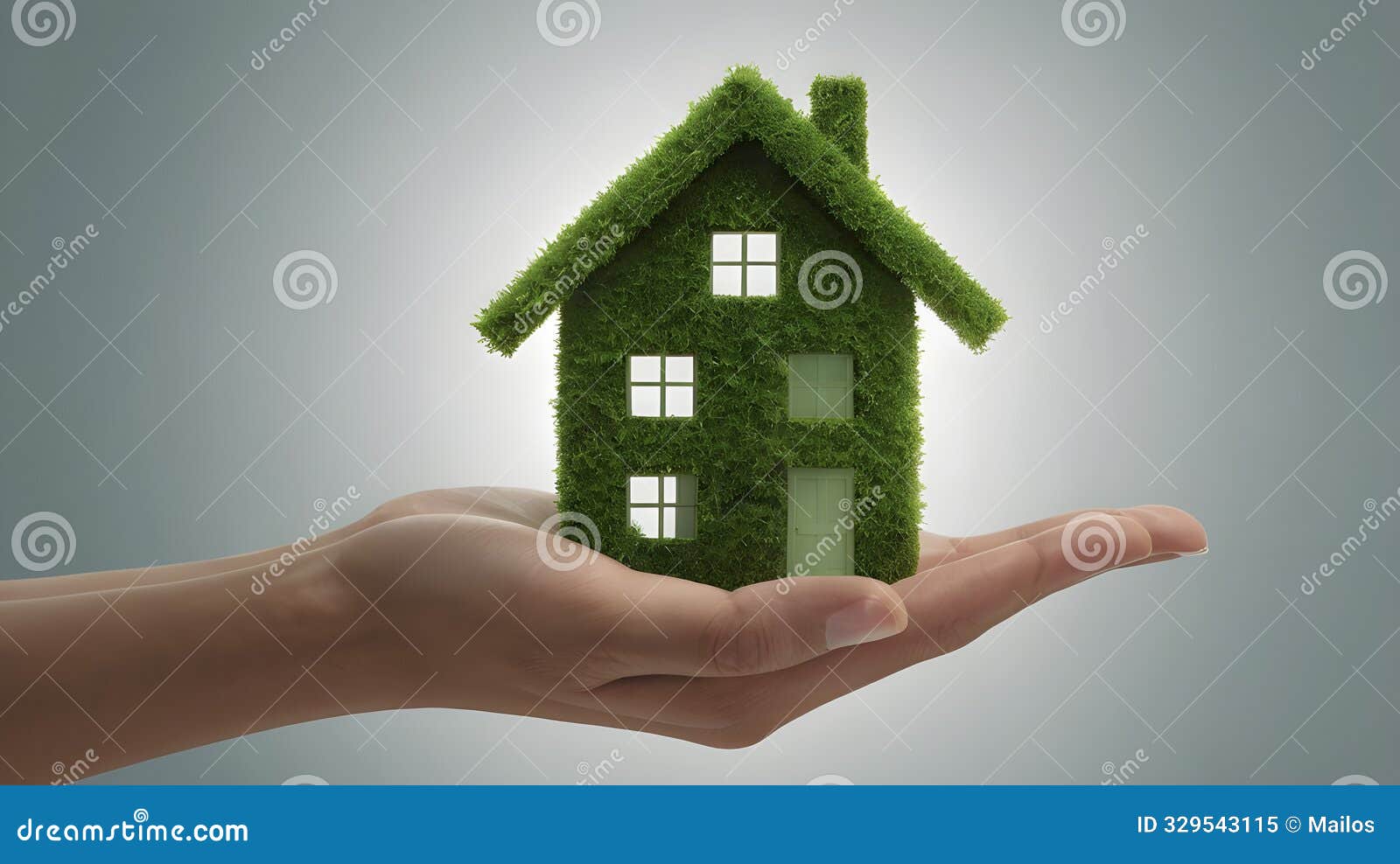 Class a Energy Efficient House. Modern Sustainability Stock Image ...