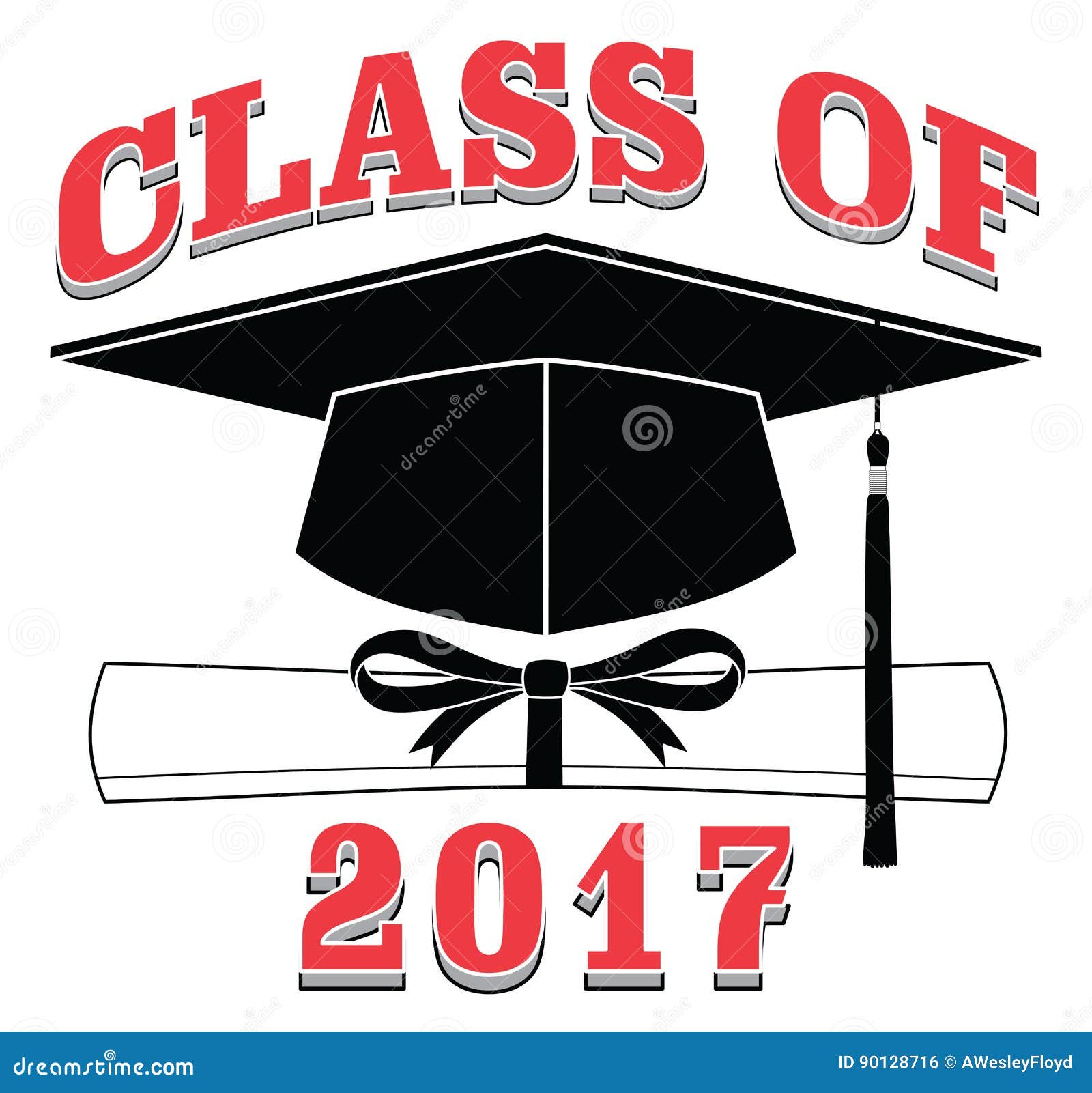 2017 Graduation Ceremony Clip Art