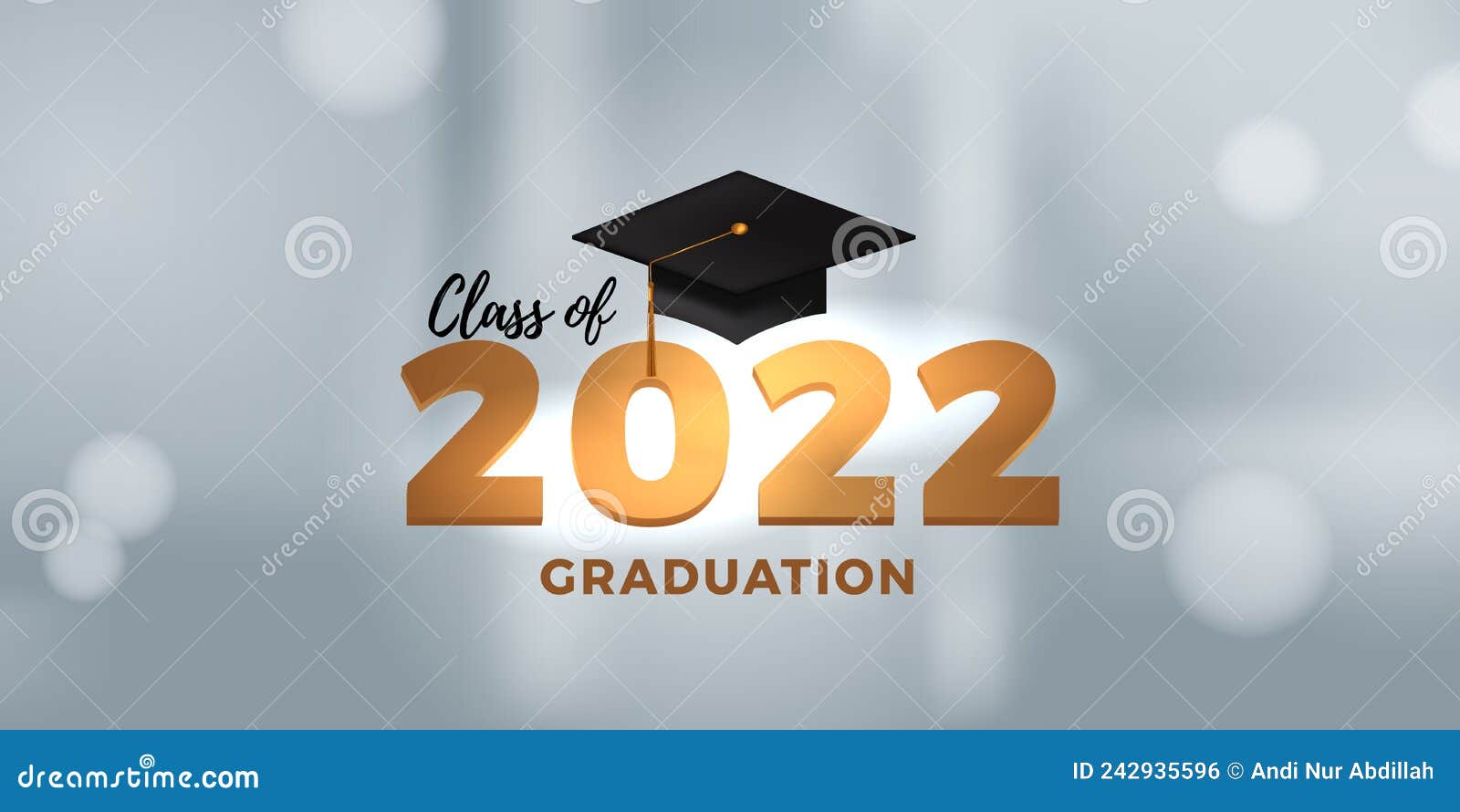 Class Of 2022 Graduation Party Banner For Congratulation Graduates With ...