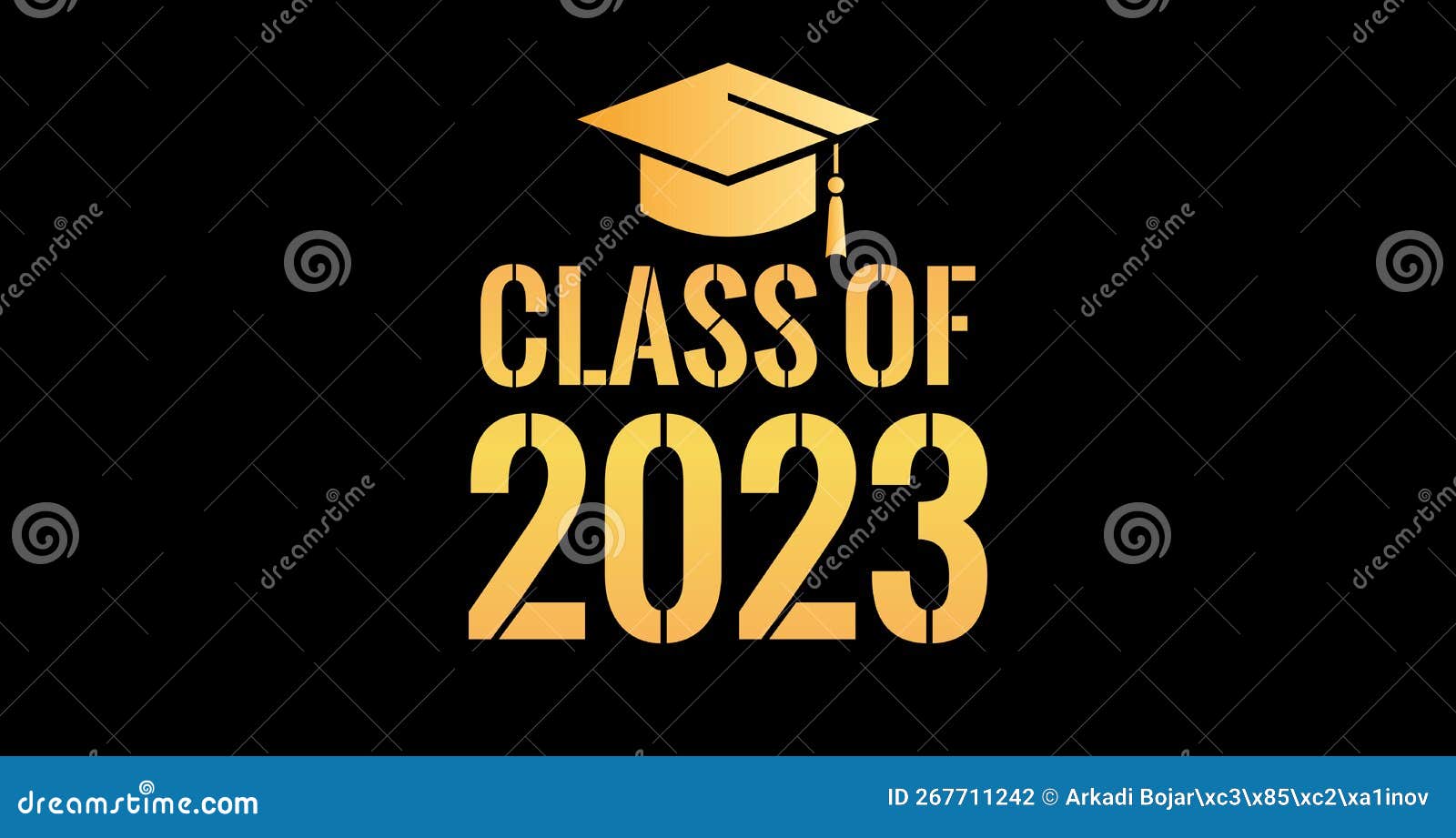 Graduated In 2023. Lettering For A Senior Class, Reunion, Or Special ...
