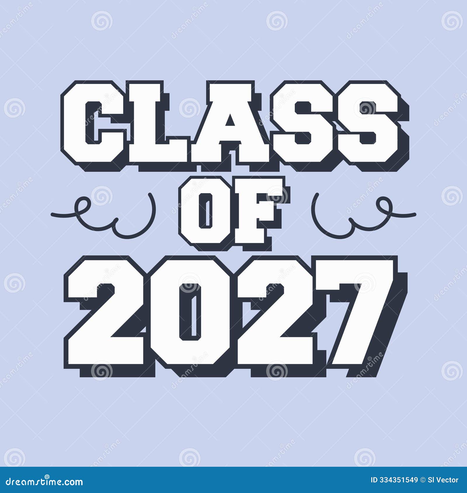 Class of 2027 Graduation Vector Design School Graduation T Shirt ...