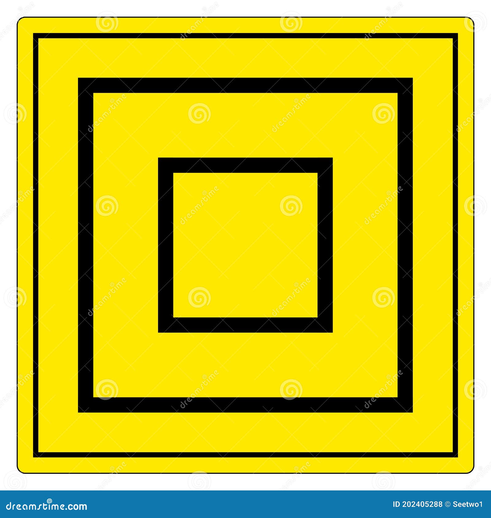 Class II Equipment Symbol Sign, Vector Illustration, Isolate on White ...