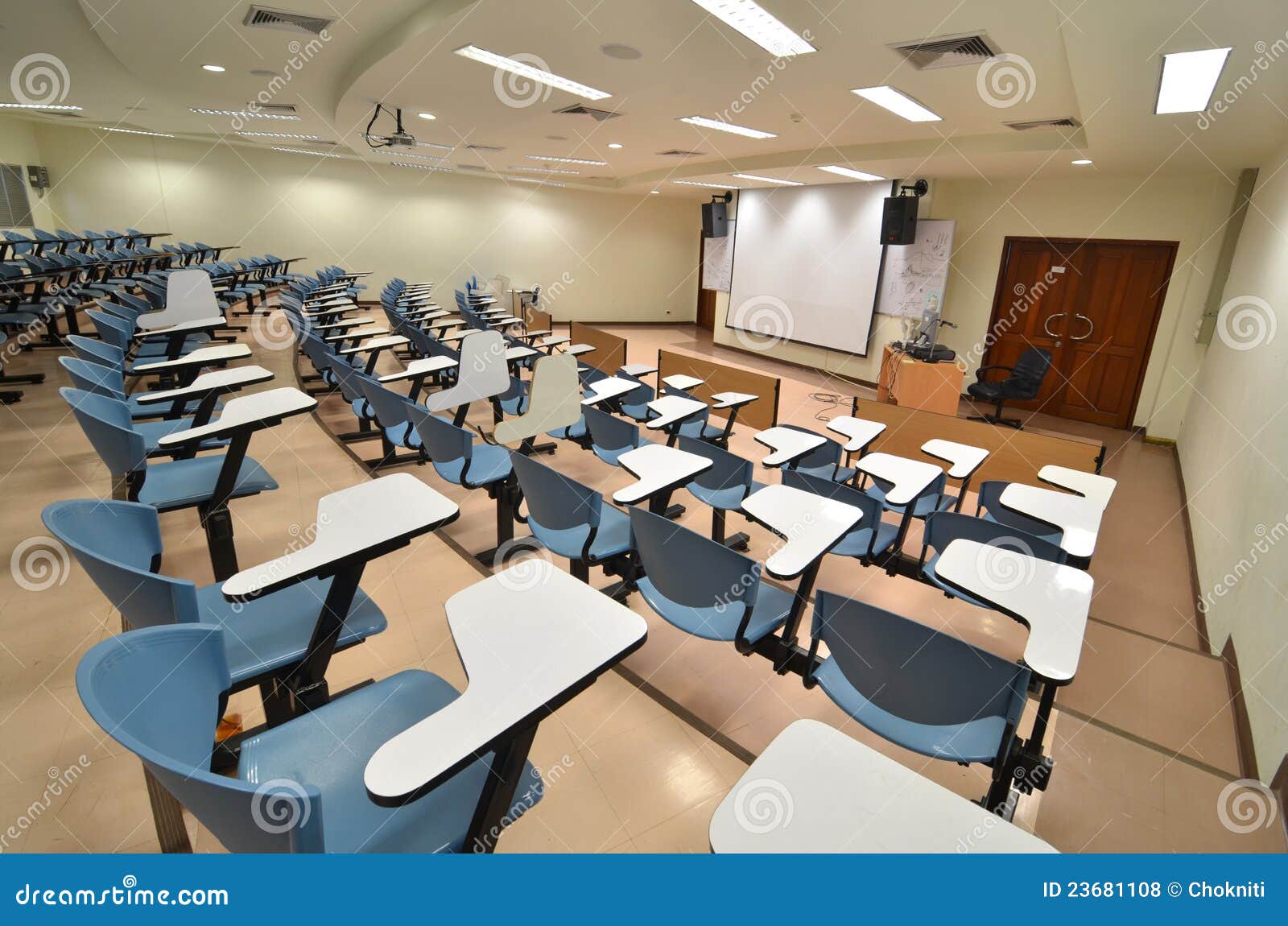 Class room stock photo. Image of empty, professional - 23681108