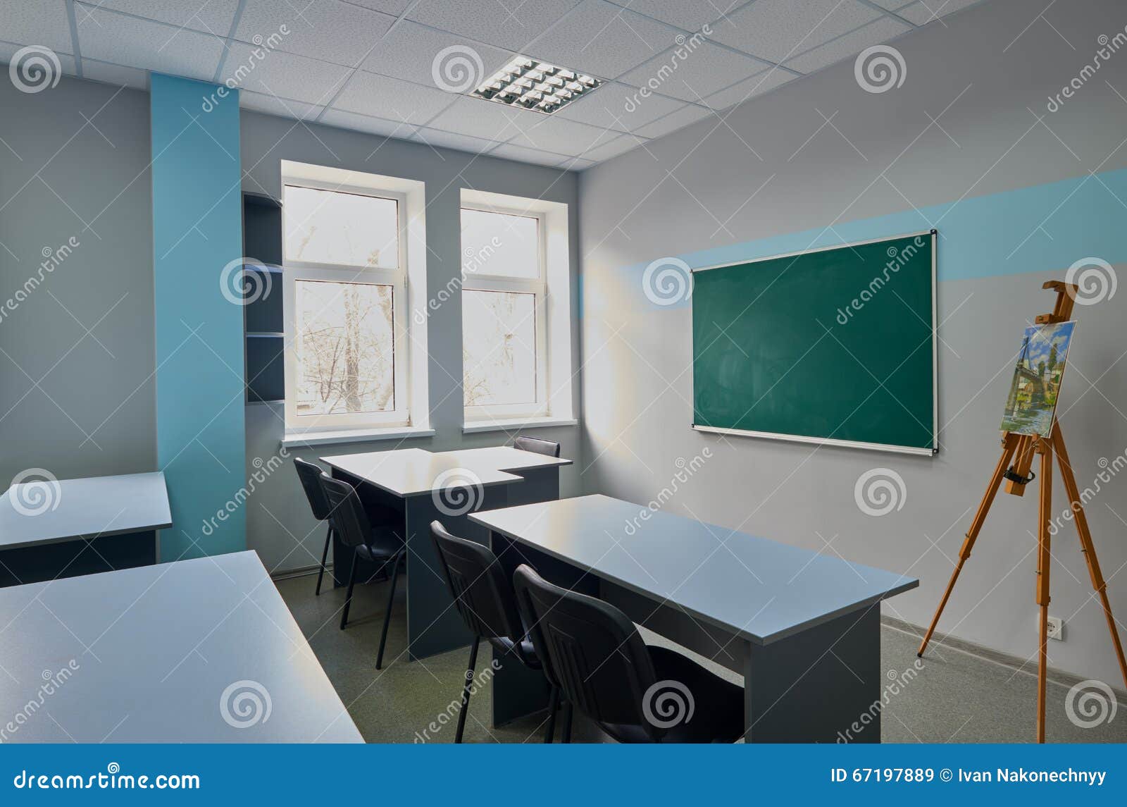 Class in School stock image. Image of training, chairs - 67197889