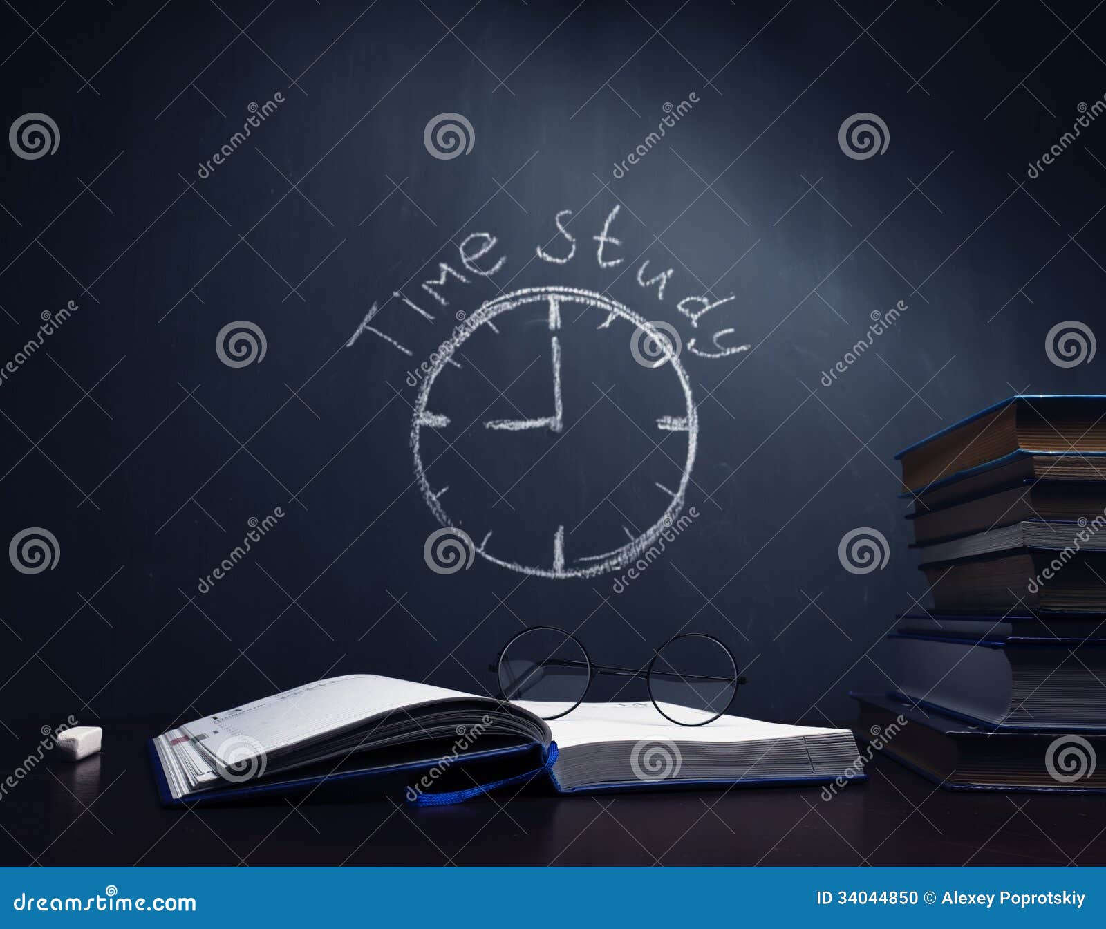 The class started stock photo. Image of stack, learn - 34044850