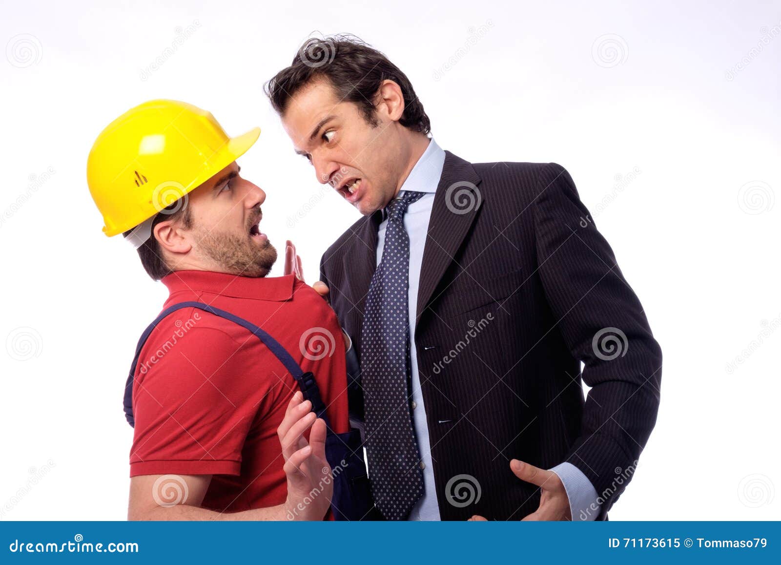 Class Struggle between Manager Versus Worker Stock Image - Image of ...