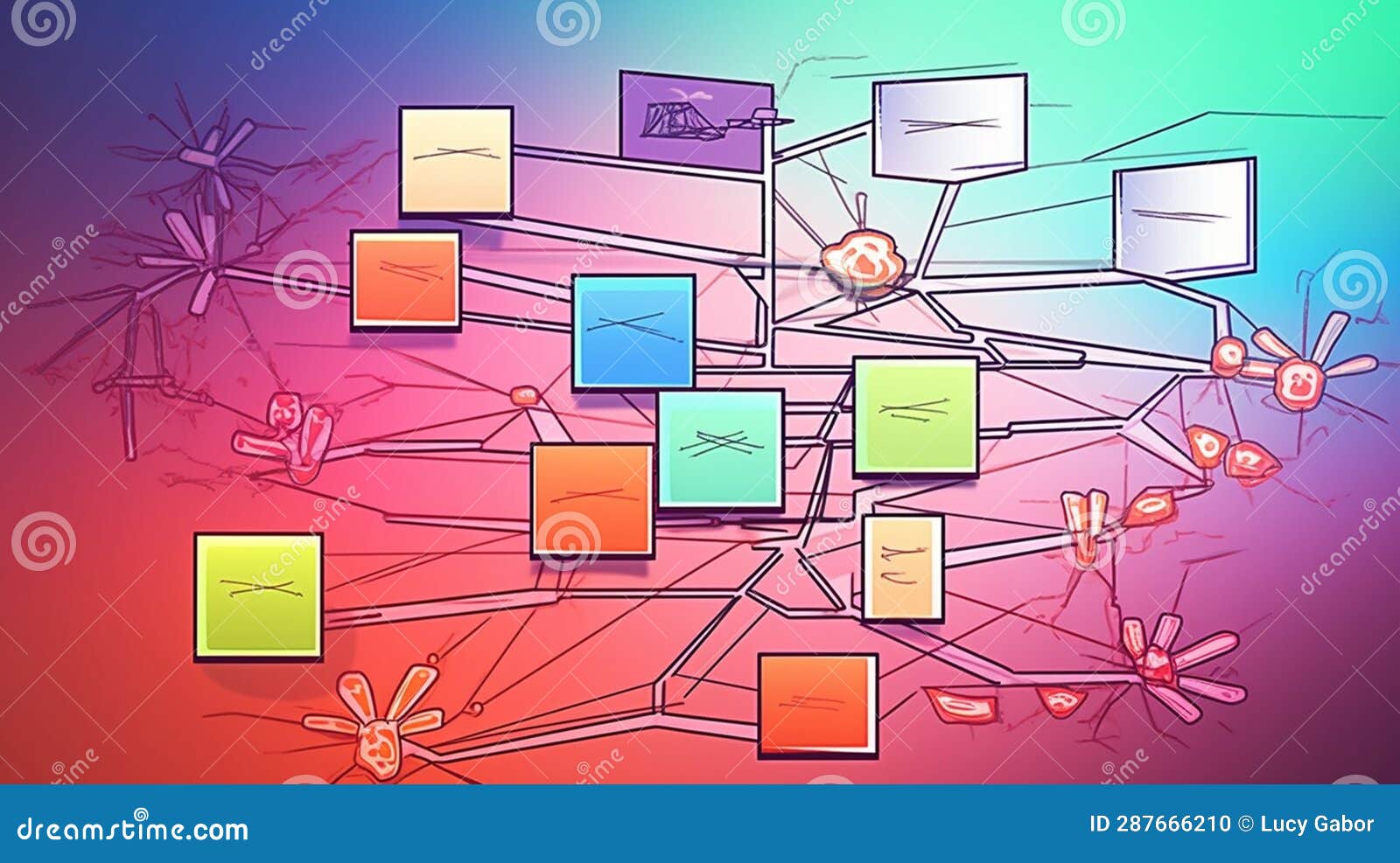 Class Uml Diagrams Vibrantly Illustration Stock Illustration Illustration Of Accounting