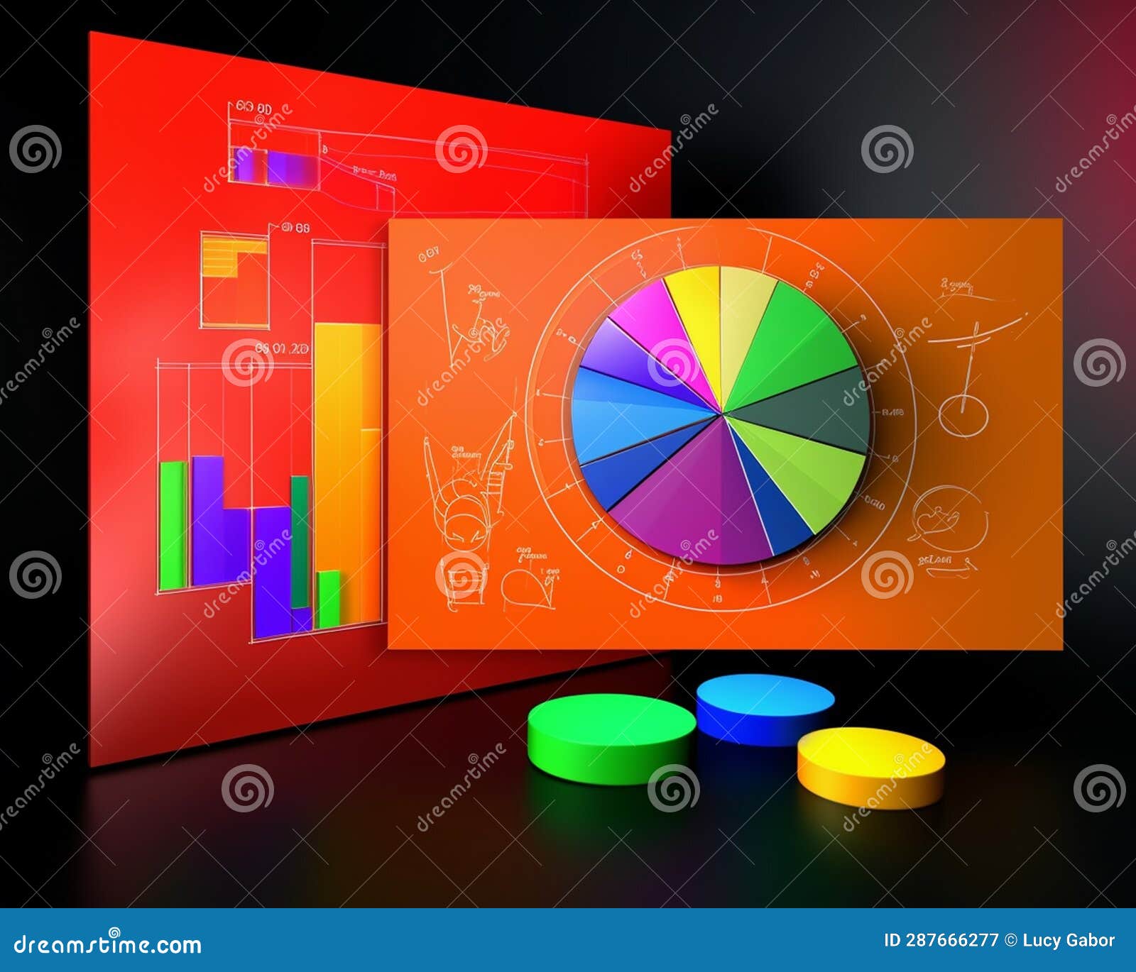 Class Uml Diagrams Vibrantly Illustration Stock Illustration ...