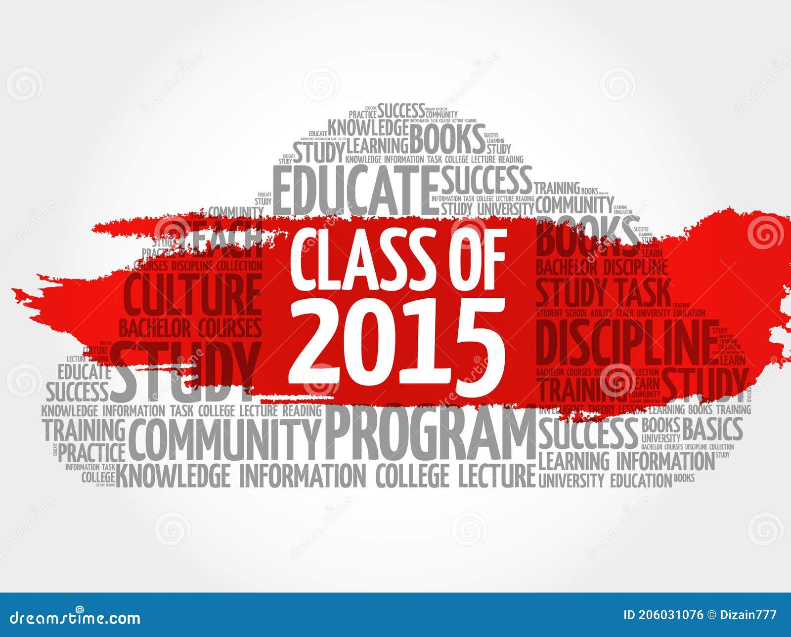 CLASS of 2015 word cloud stock illustration. Illustration of collage ...