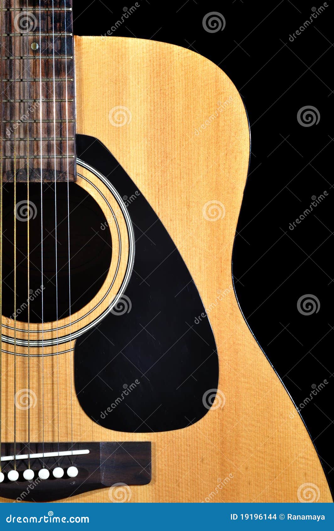 Classic acoustic guitar stock photo. Image of culture - 19196144
